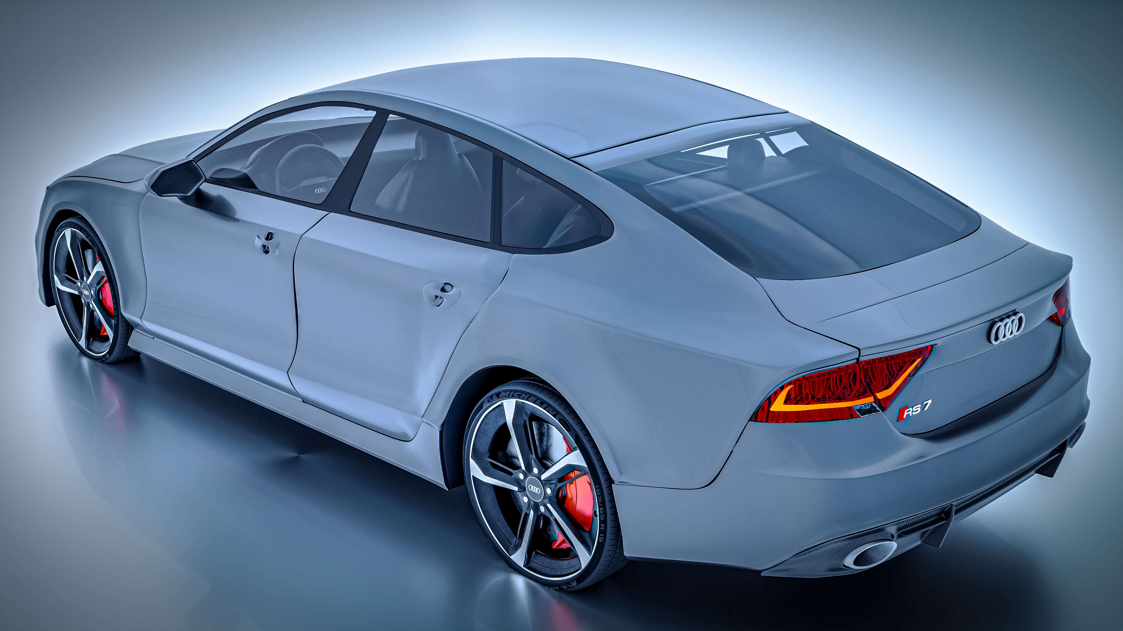 Audi RS7 2013 Sportback - 3D Model by Nikitoslav