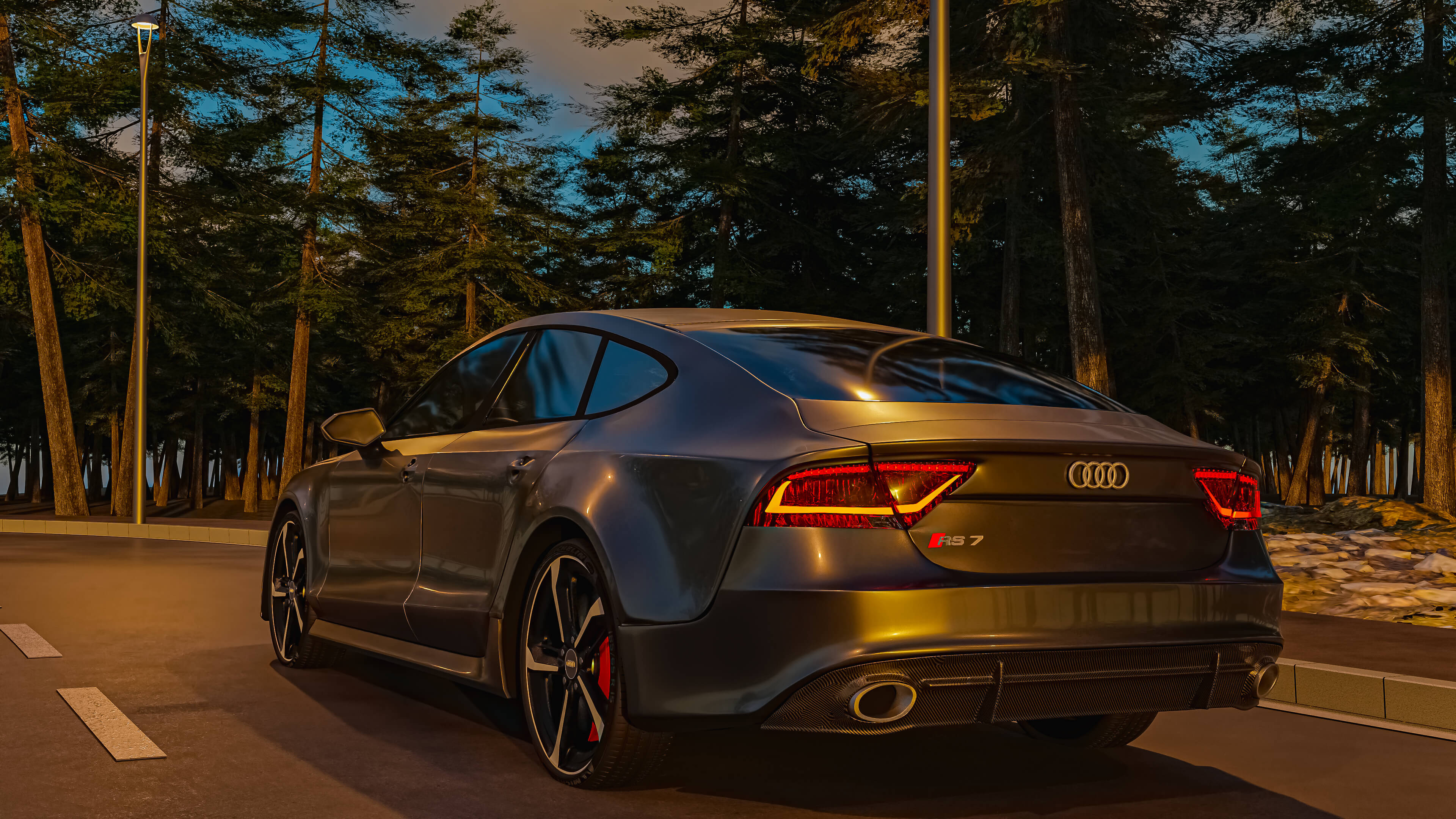 Audi RS7 2013 Sportback - 3D Model by Nikitoslav