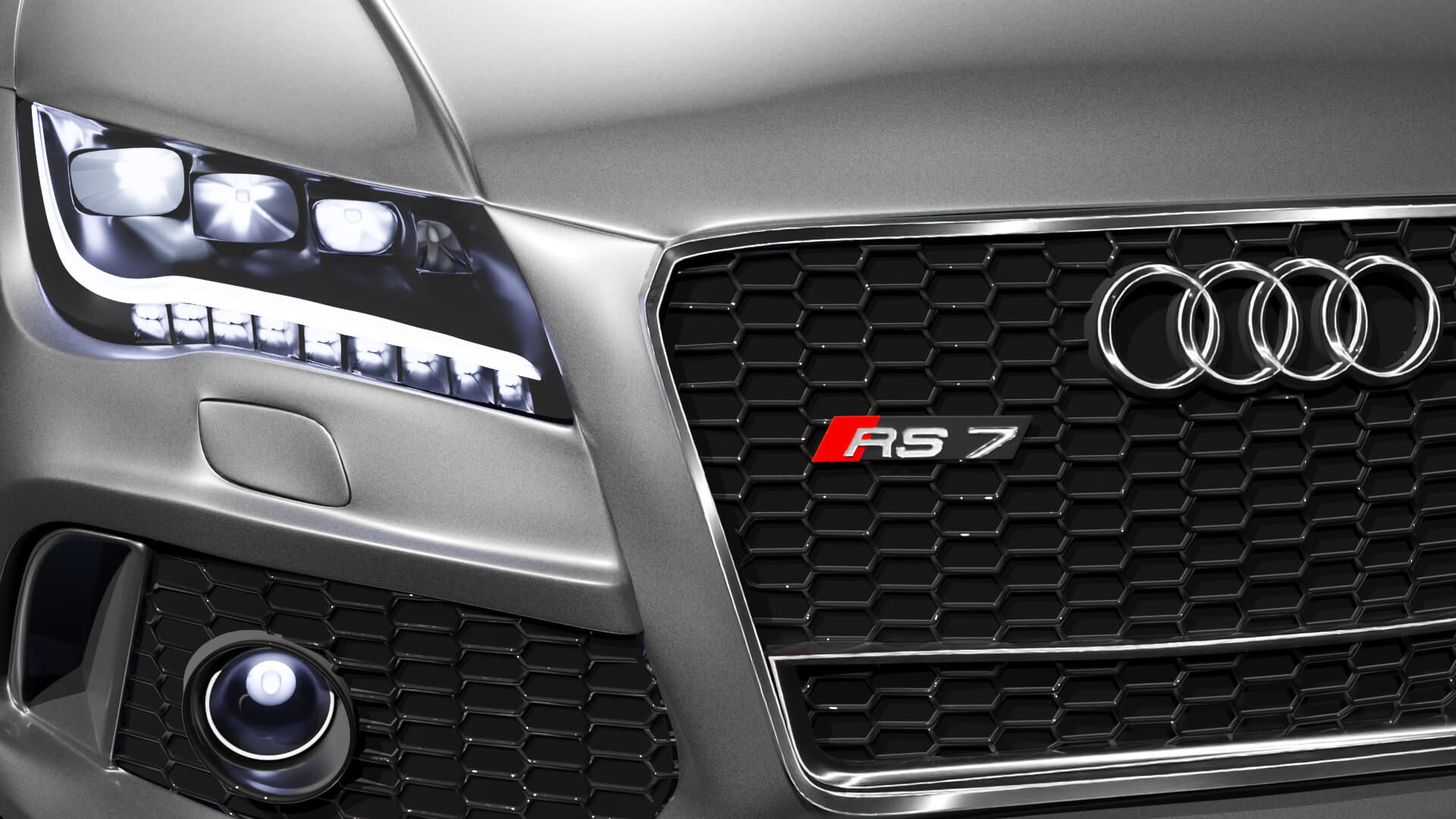 Audi RS7 2013 Sportback - 3D Model by Nikitoslav