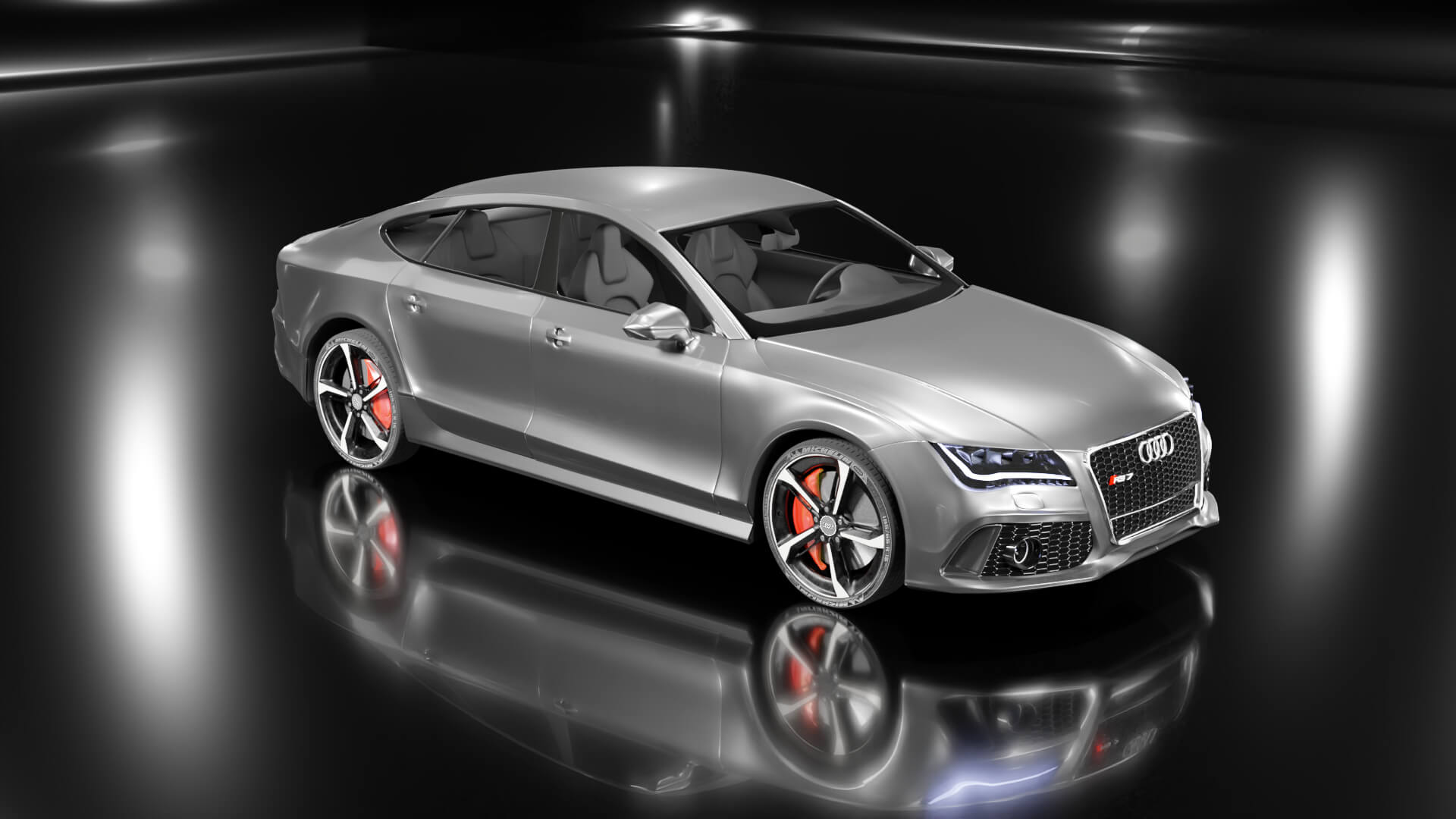 Audi RS7 2013 Sportback - 3D Model by Nikitoslav
