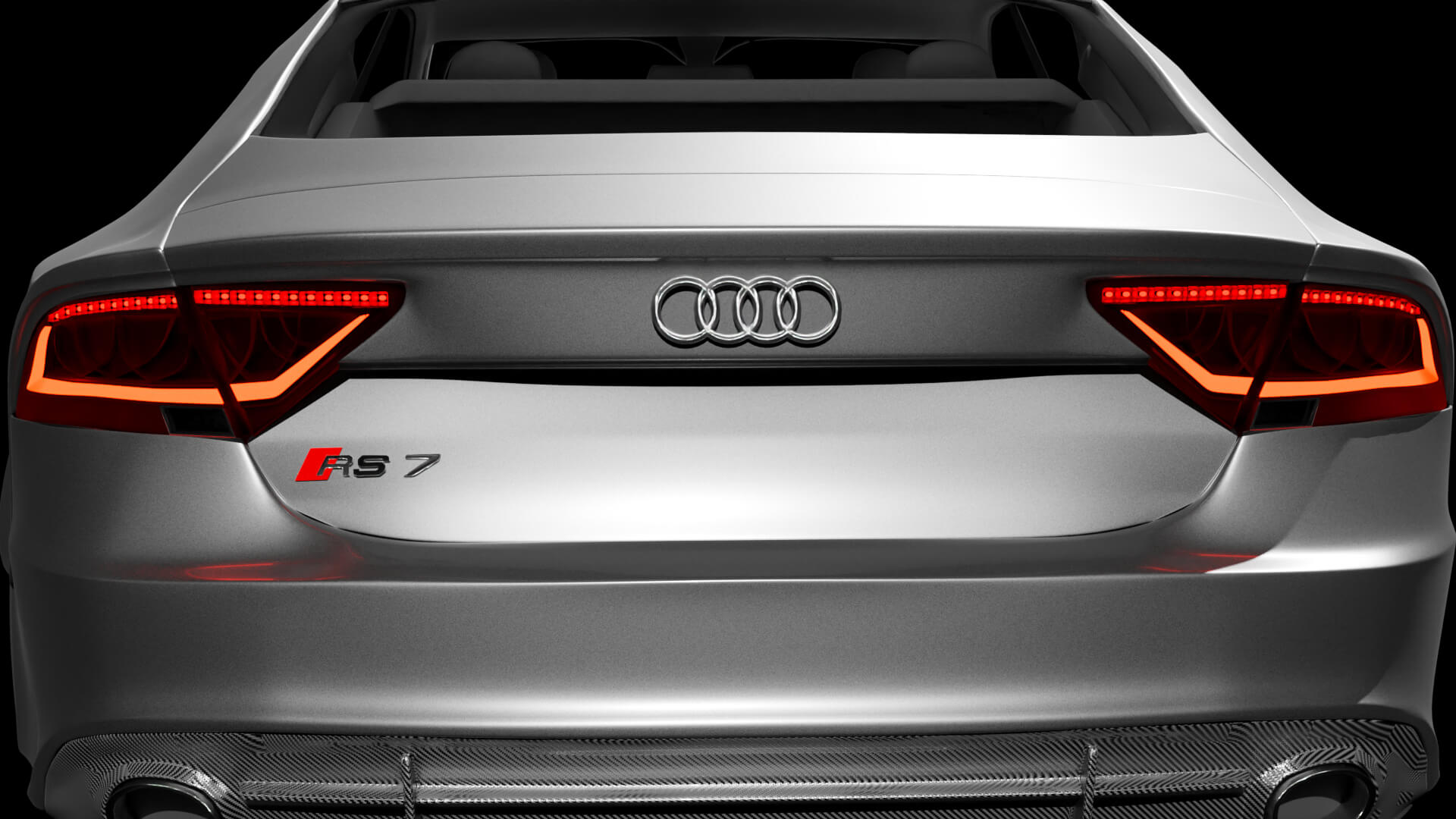 Audi RS7 2013 Sportback - 3D Model by Nikitoslav
