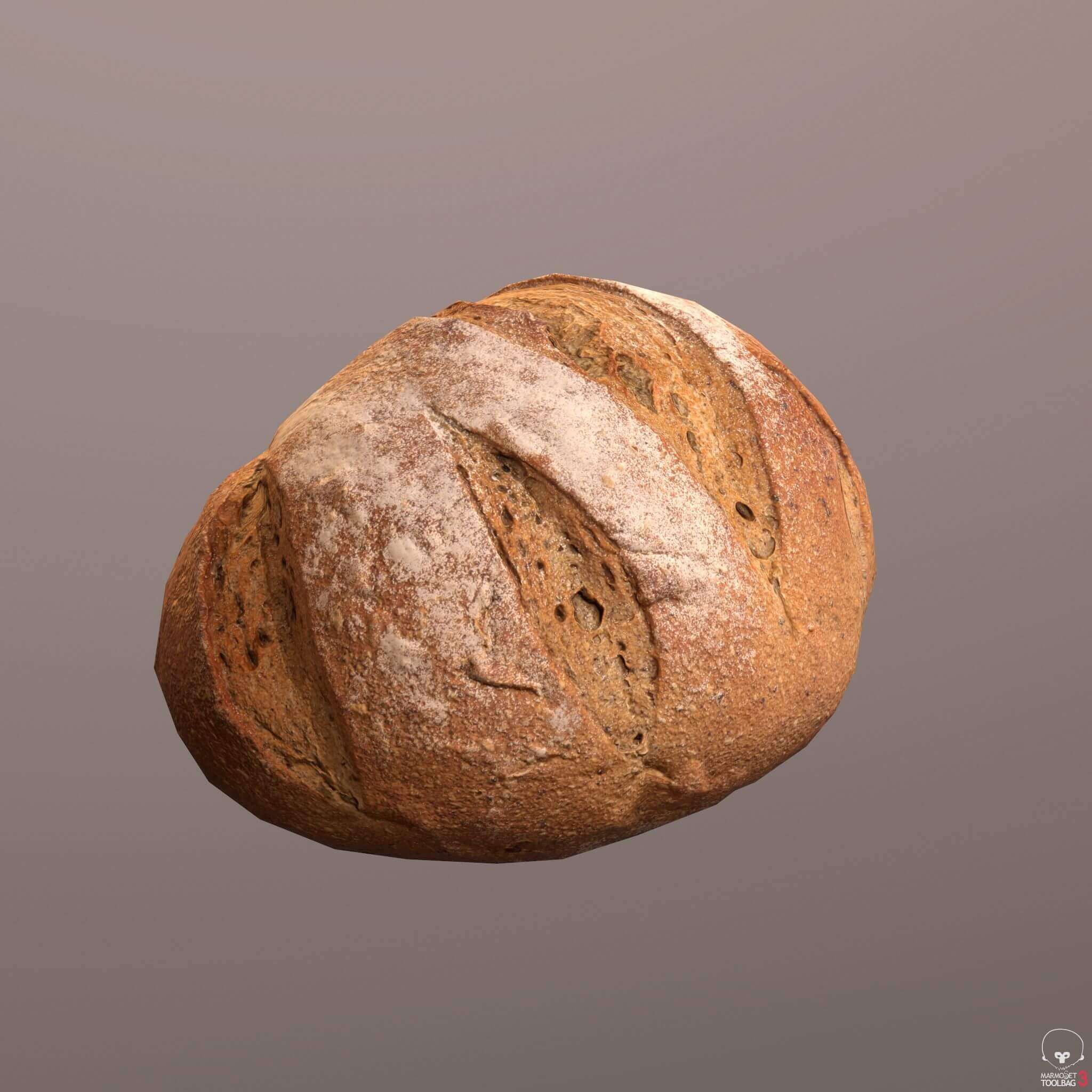 Bread 3d Model