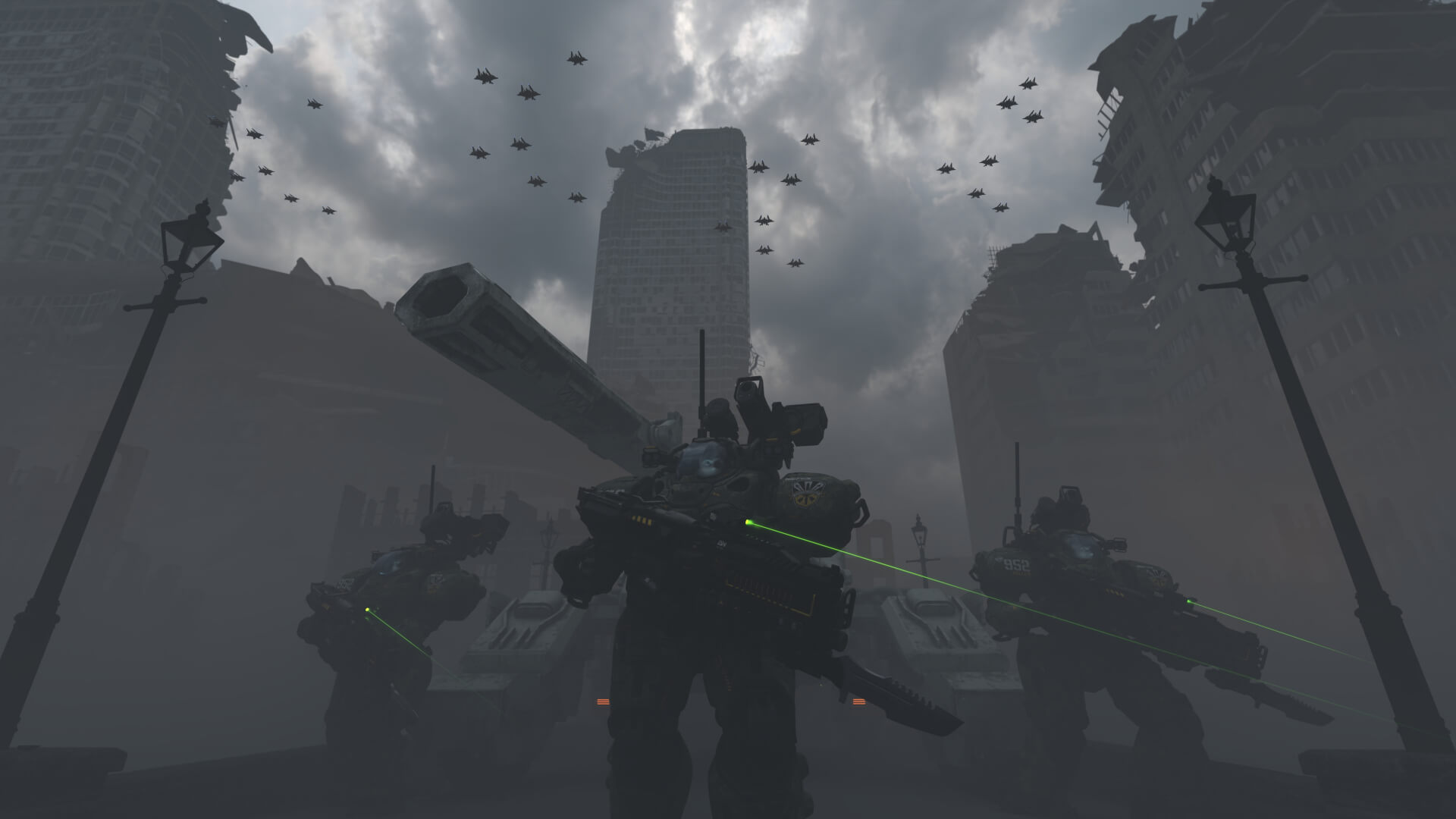 Armoured Column by ninjxc | RenderHub Wallpapers