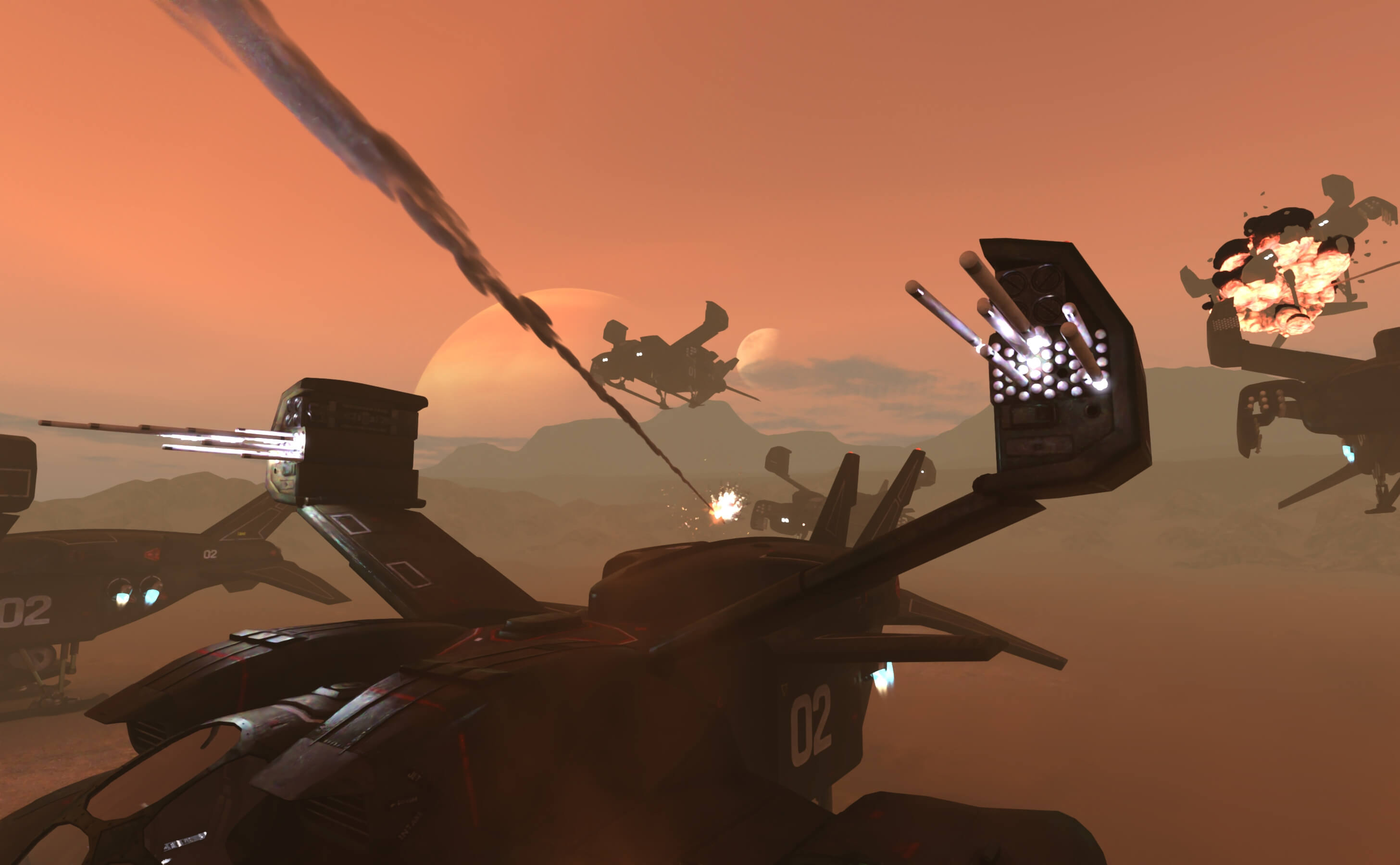 FLT-Combat drop (paint it black version) 3D Render by ninjxc