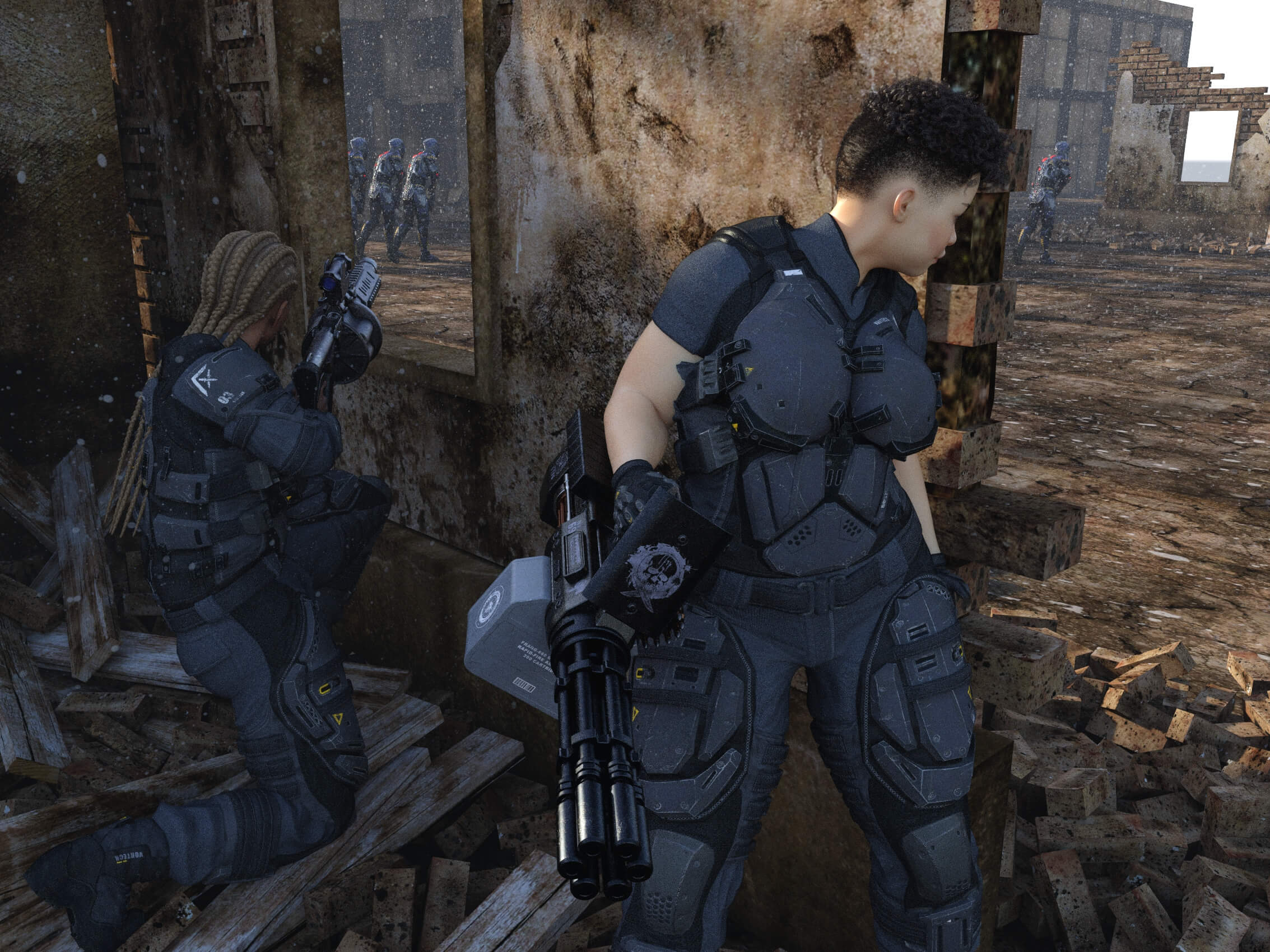 FLT FIBUA alts 3D Render, Digital Art by ninjxc