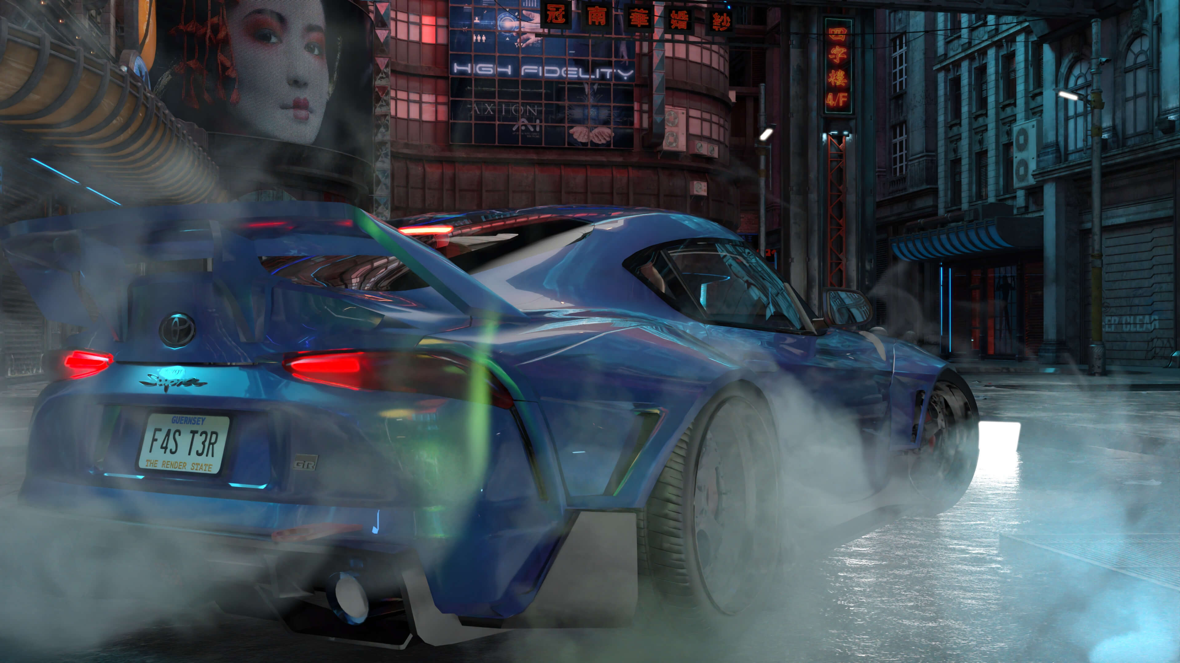 Joy ride 3D Render, Digital Art by ninjxc