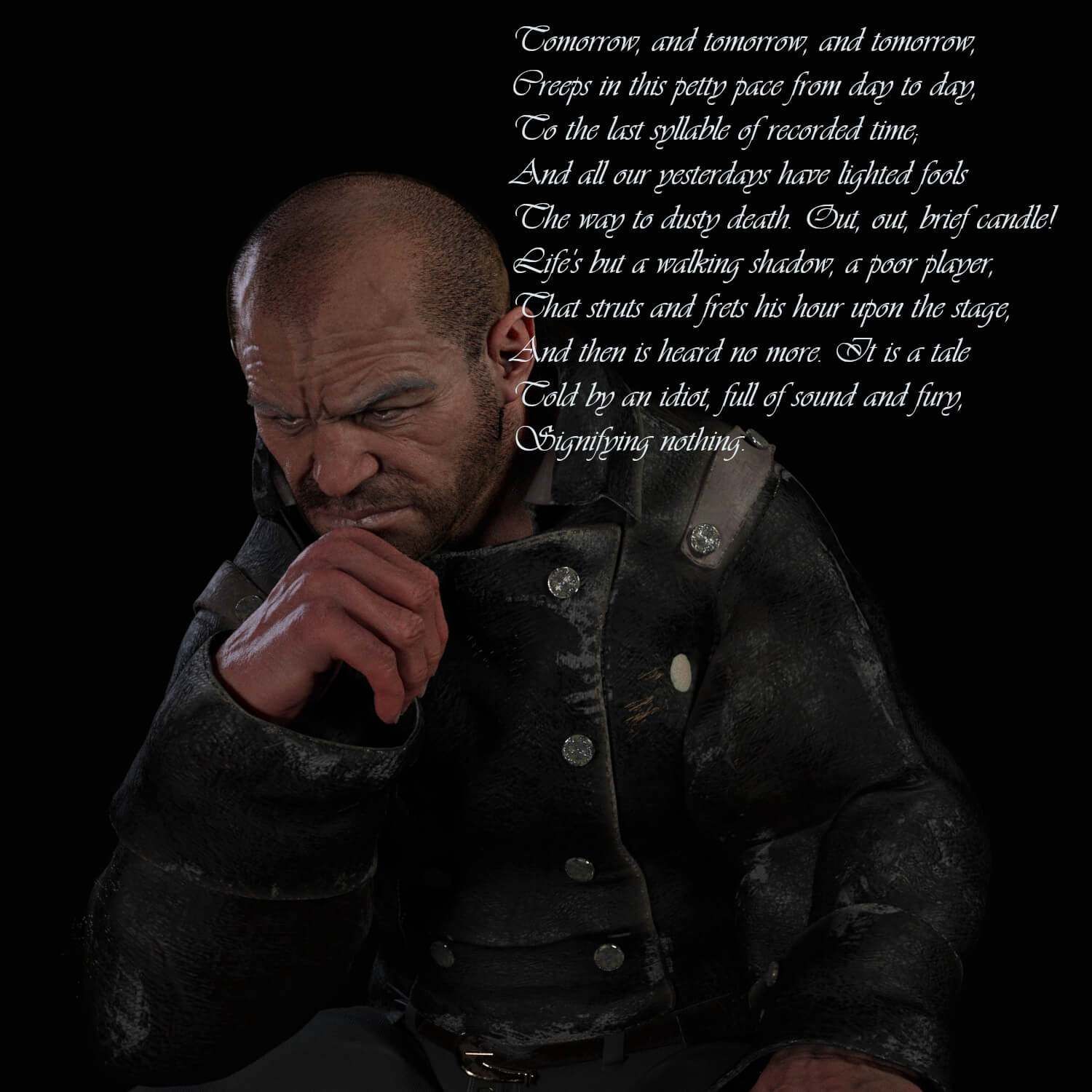 Macbeth 3D Render, Digital Art by ninjxc