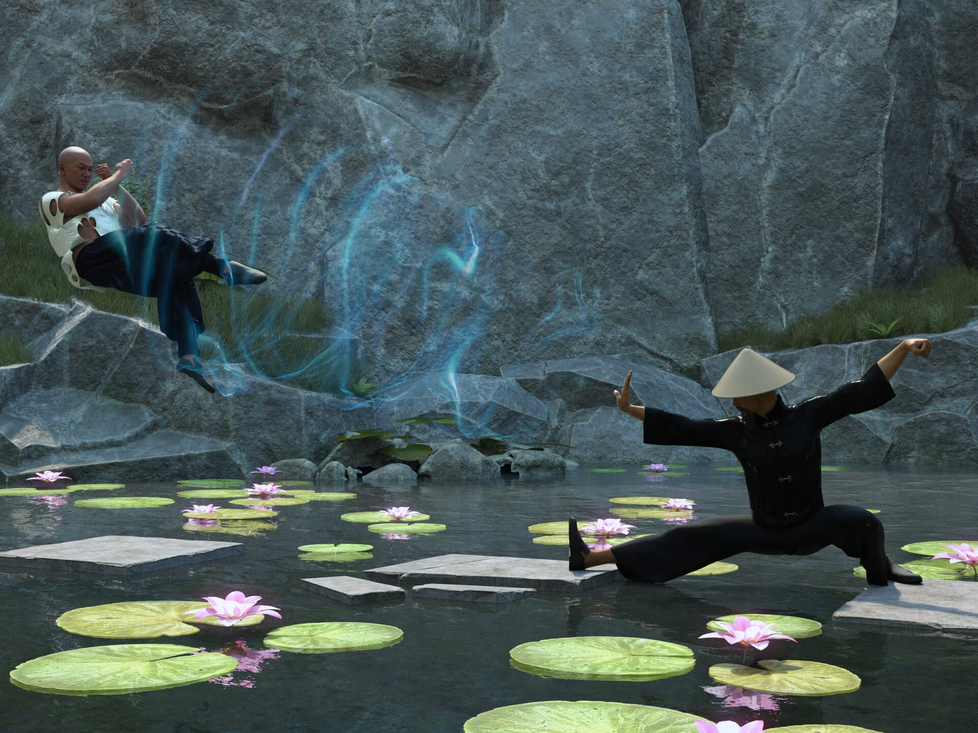 Mantis fist 3D Render, Digital Art by ninjxc