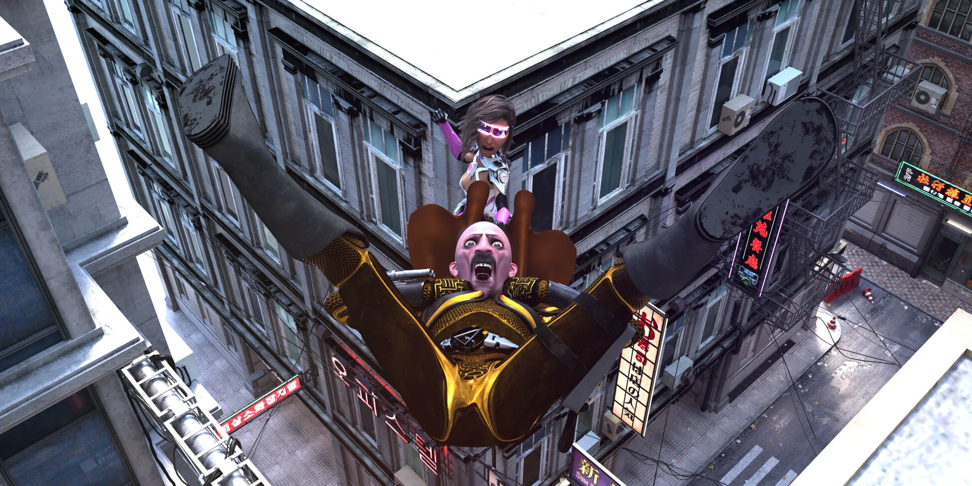 No capes! 3D Render, Digital Art by ninjxc