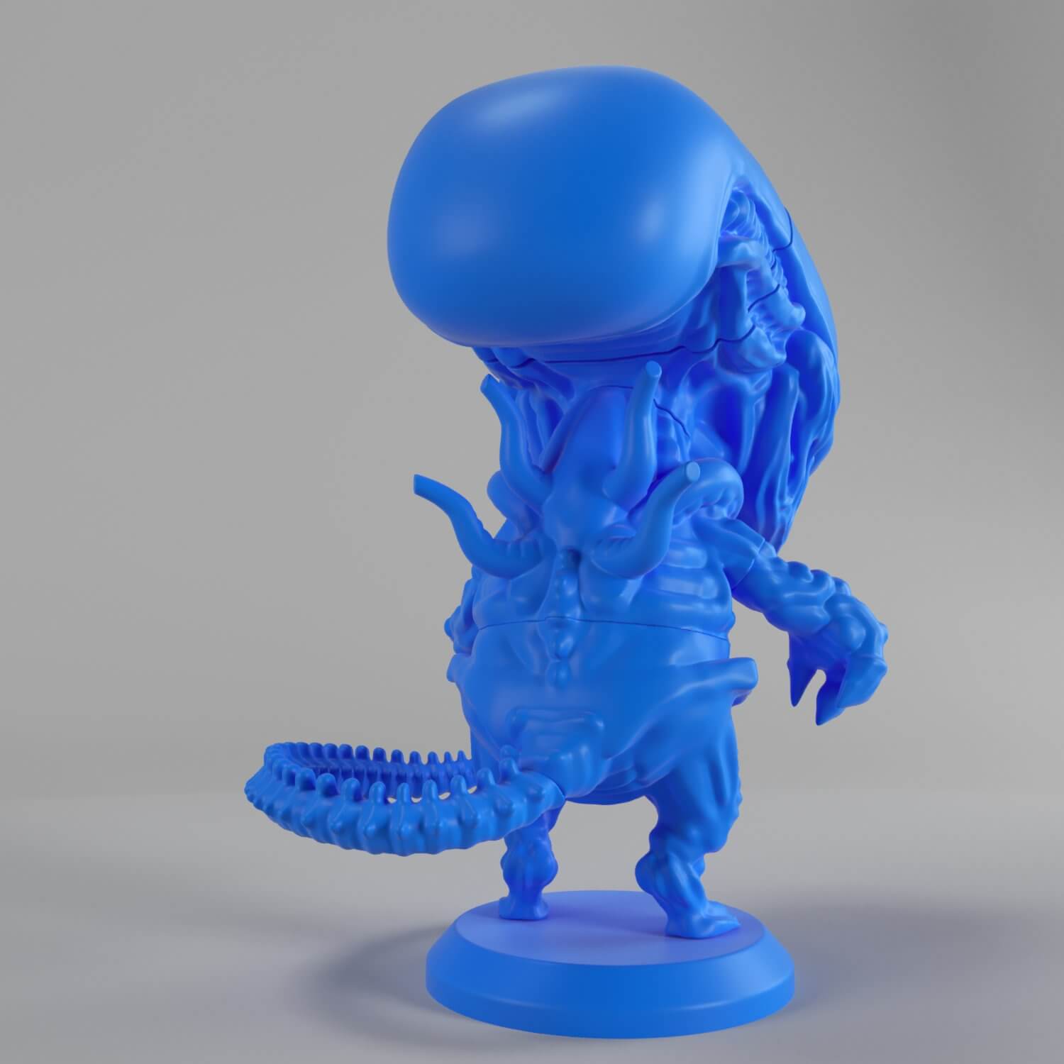 3d Printed Miniatures Chibi Xenomorph Life Cycle Toys Role Playing ...
