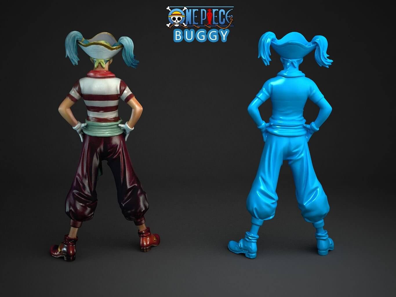 Buggy One Piece - 3D Model by nivinpoly420
