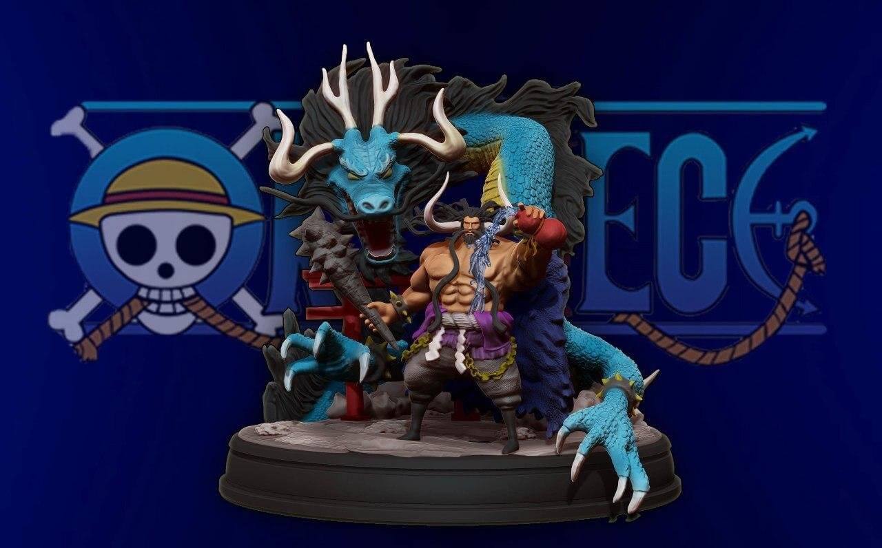 Kaido Onepiece Yonko - 3D Model by nivinpoly420