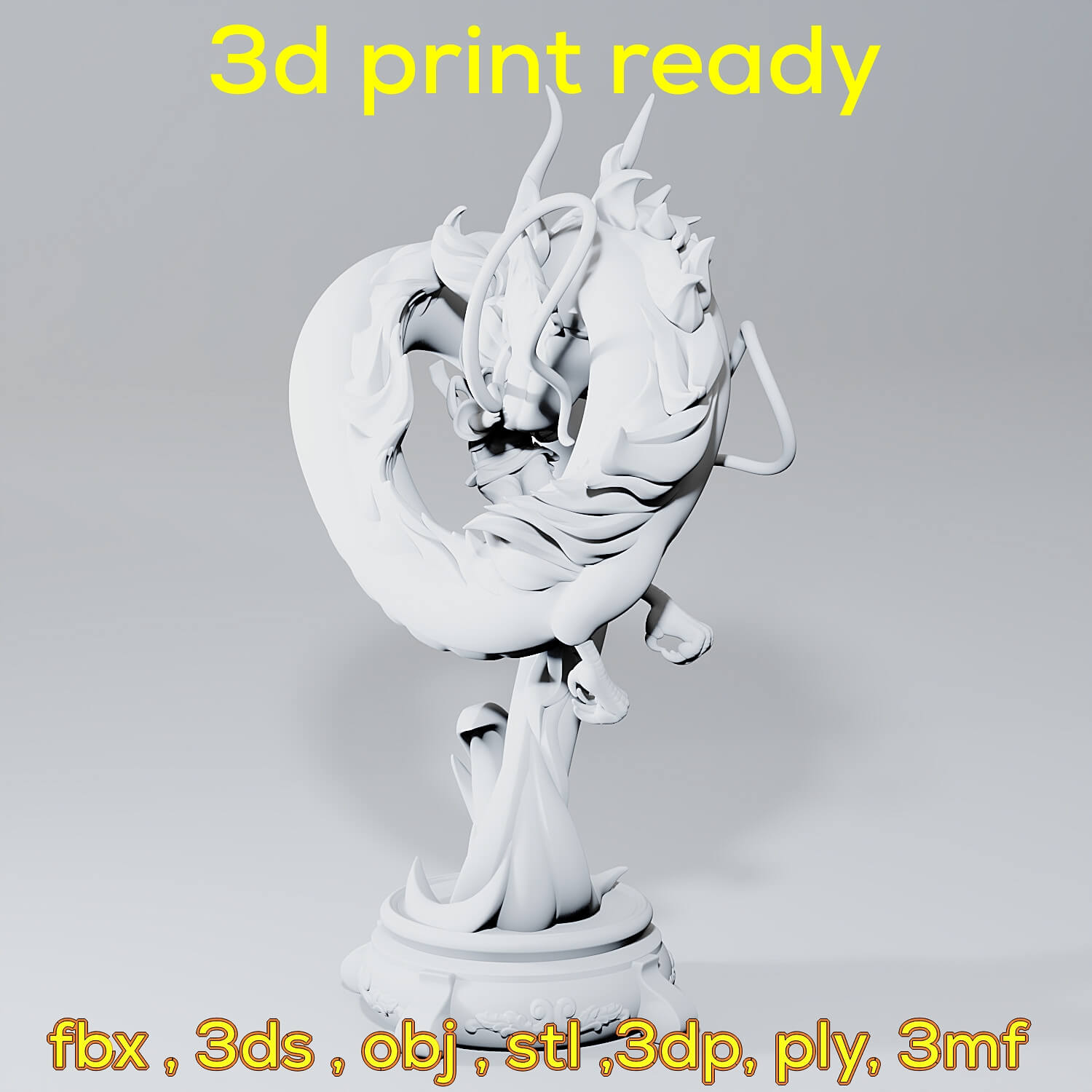 Spirited Away Movie Action Figure Chiro & Haku - 3D Model by nivinpoly420