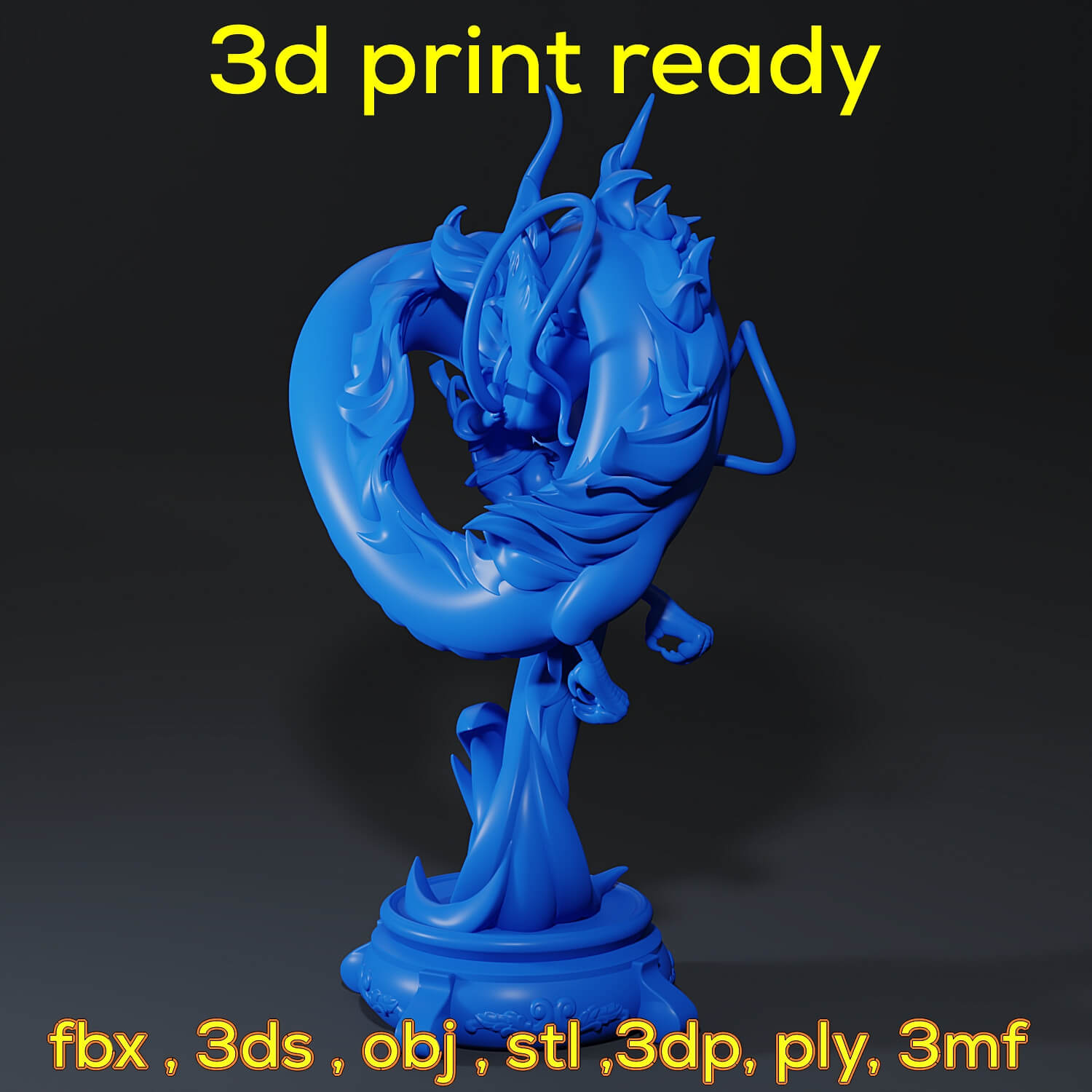 Spirited Away Movie Action Figure Chiro & Haku - 3D Model by nivinpoly420