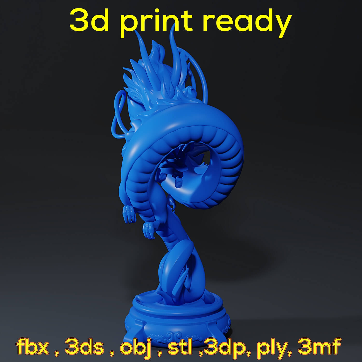 Spirited Away Movie Action Figure Chiro & Haku - 3D Model by nivinpoly420