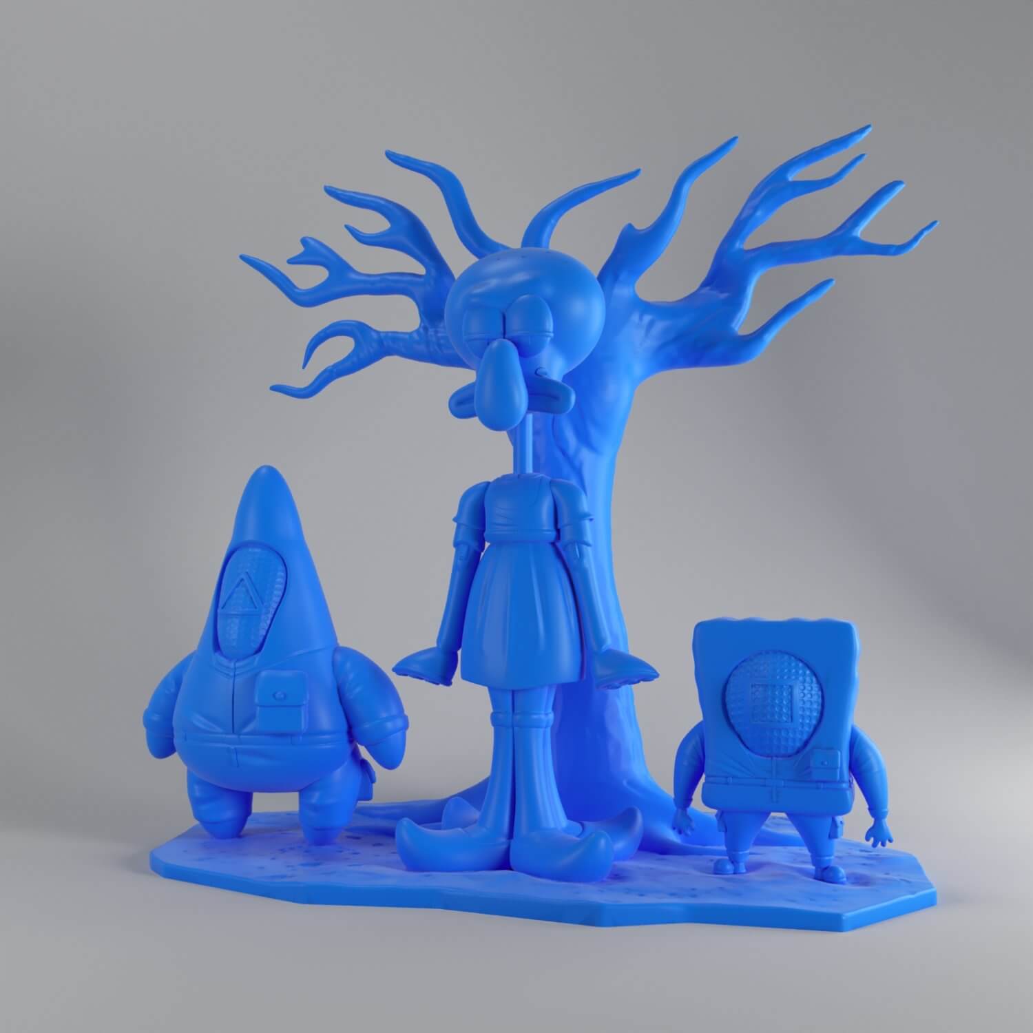 Squid Game Sponge Bob - 3D Model by nivinpoly420