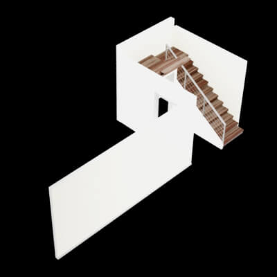 Architectural Wall - 3D Model by Nivora