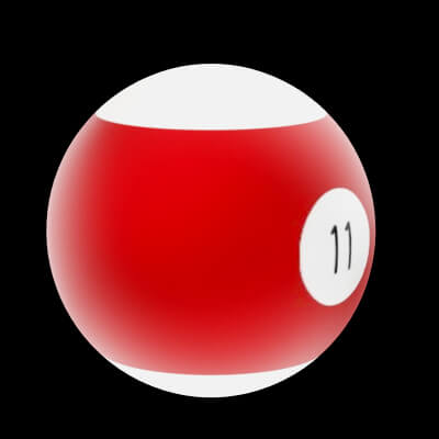 Billiard Ball - 3D Model by Nivora