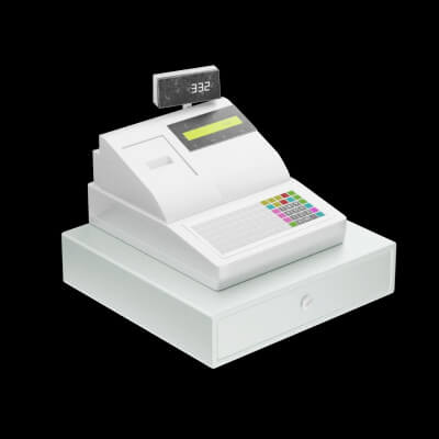Cashier Register - 3D Model by Nivora