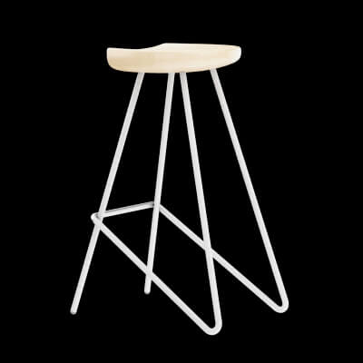 High Table Chair - 3D Model by Nivora