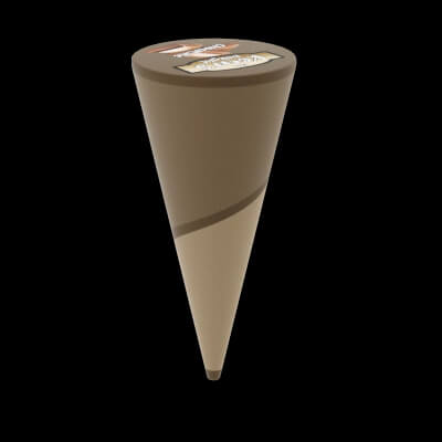 Ice Cream Cone - 3D Model by Nivora