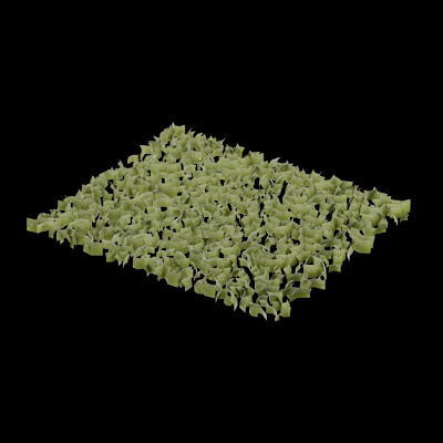 Large Grass Patch - 3D Model by Nivora