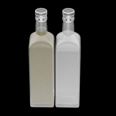 Oil & Vinegar Bottles - 3D Model by Nivora