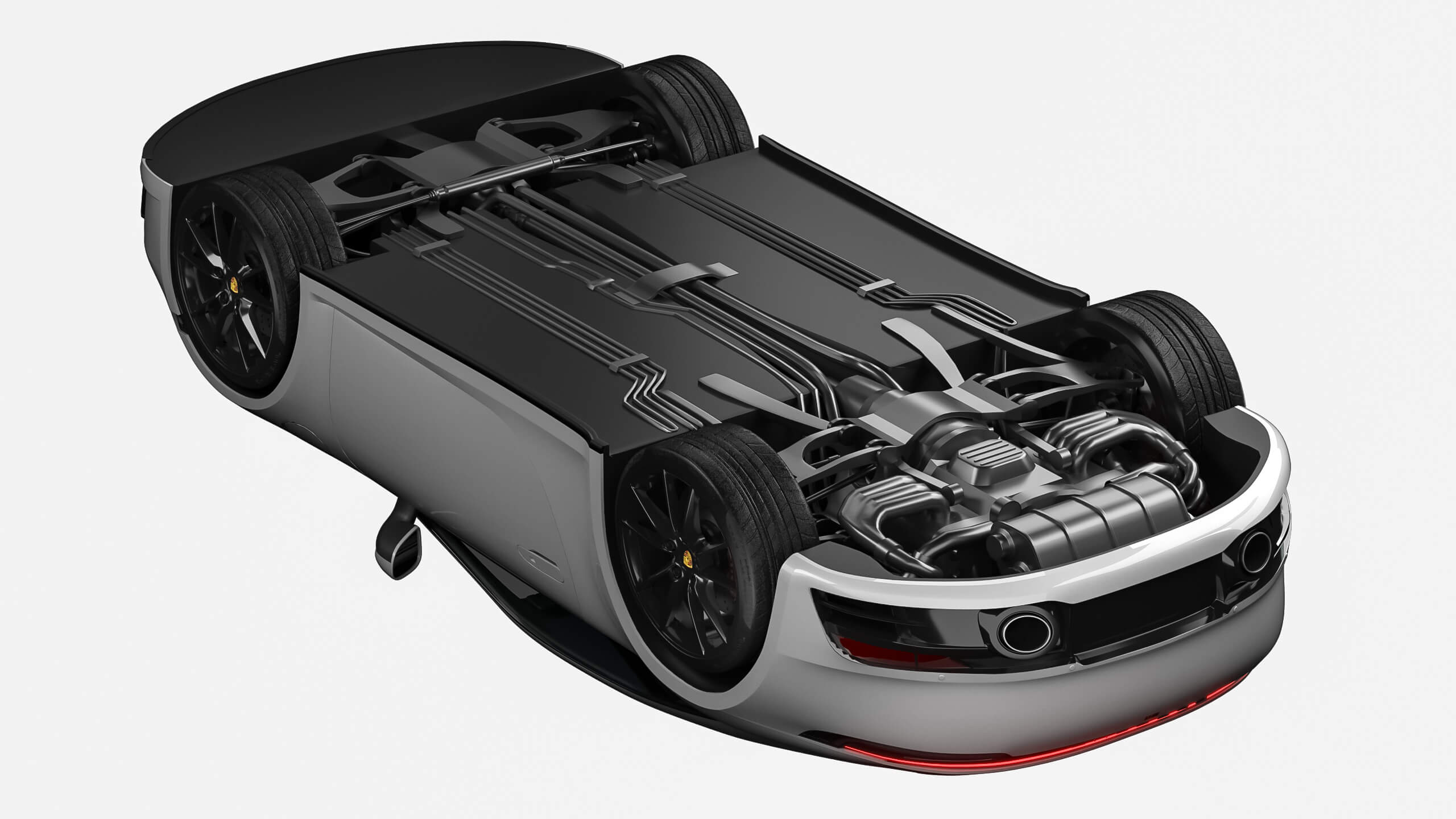 Porsche 911 Carrera 4S - 3D Model by NLM Team