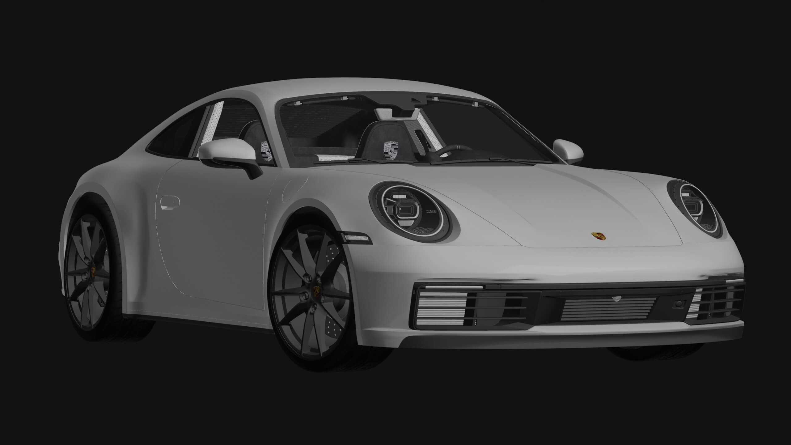 Porsche 911 Carrera 4S - 3D Model by NLM Team