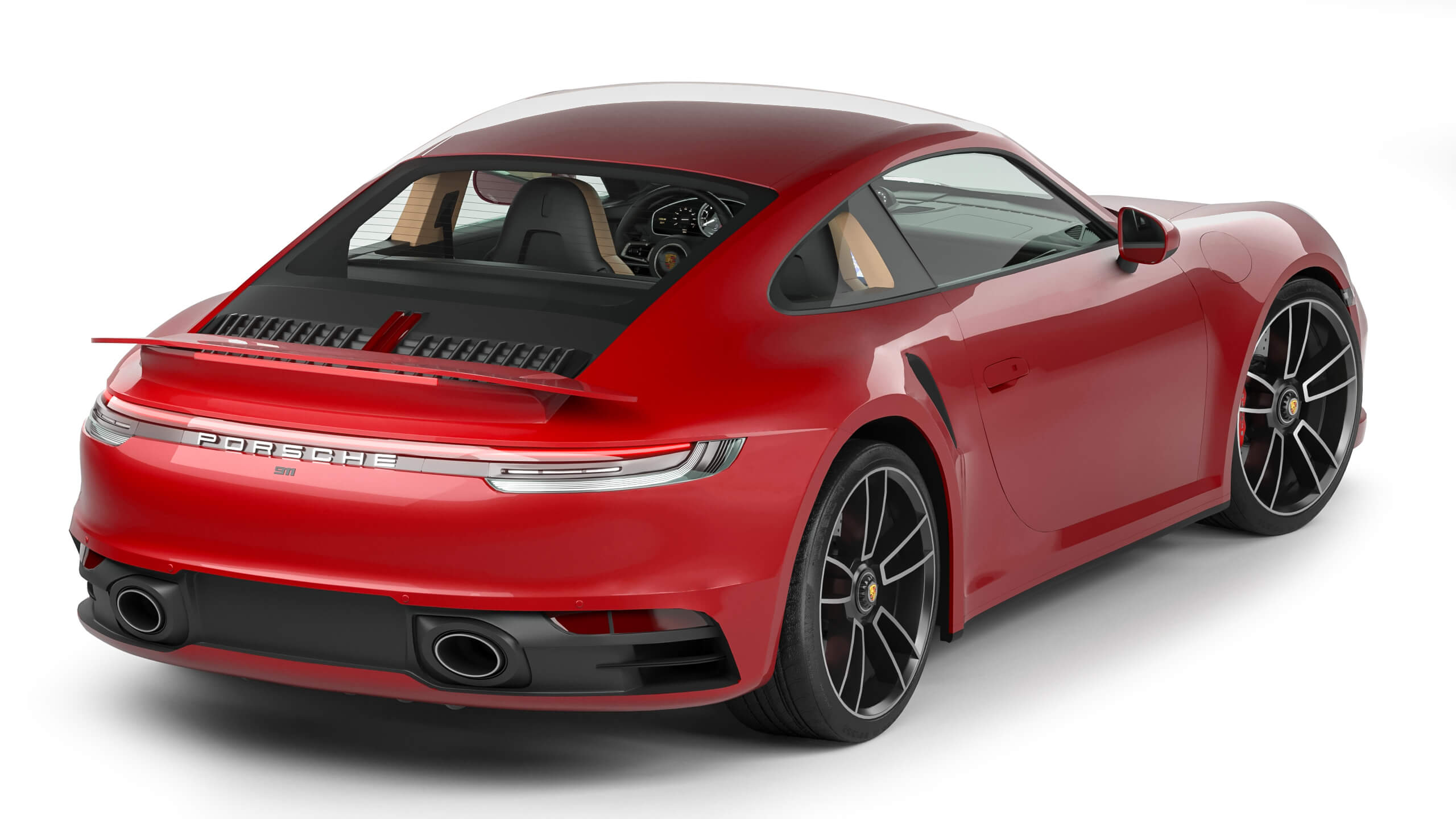 Porsche 911 Turbo S - 3D Model by NLM Team