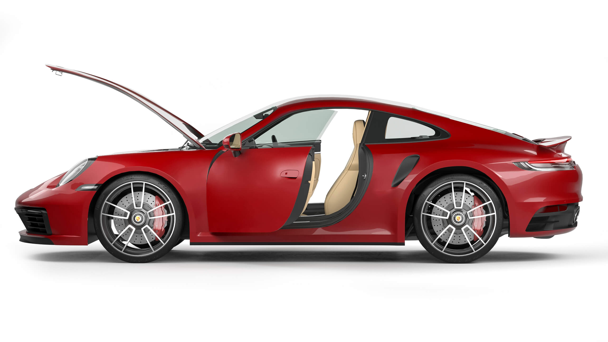 Porsche 911 Turbo S - 3D Model by NLM Team