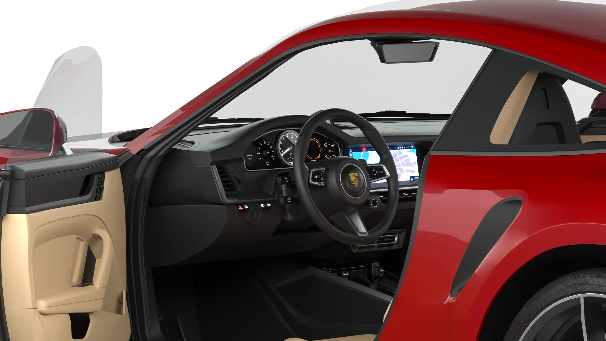 Porsche 911 Turbo S - 3D Model by NLM Team