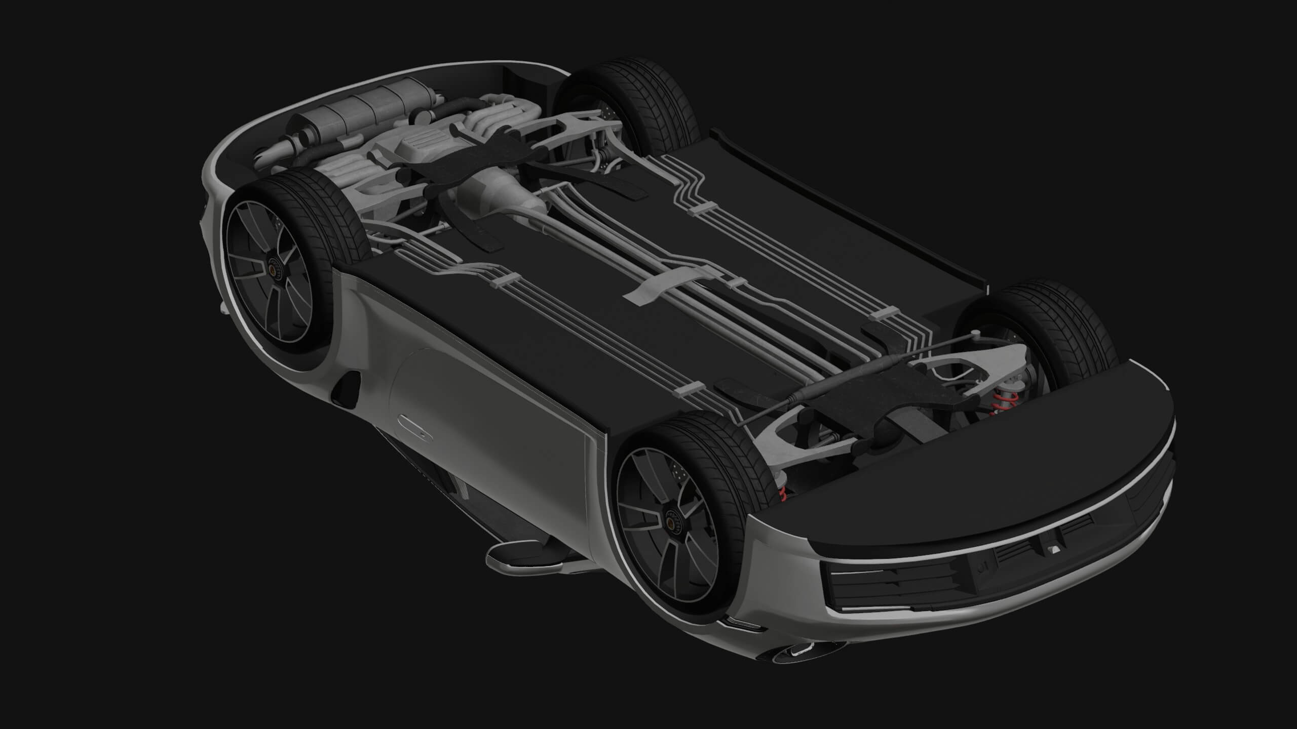 Porsche 911 Turbo S - 3D Model by NLM Team