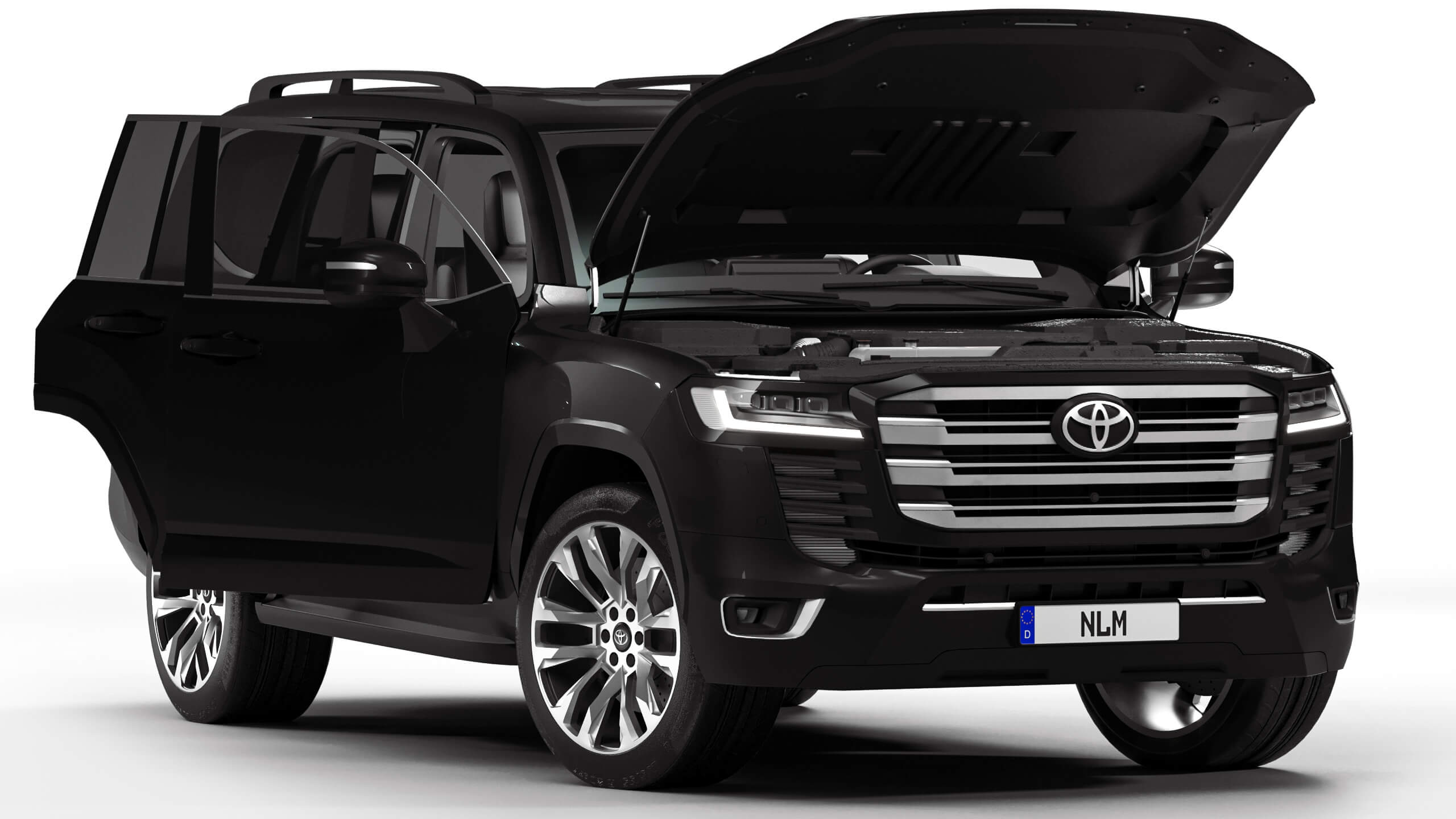 Toyota Land Cruiser 300 - 3D Model by NLM Team