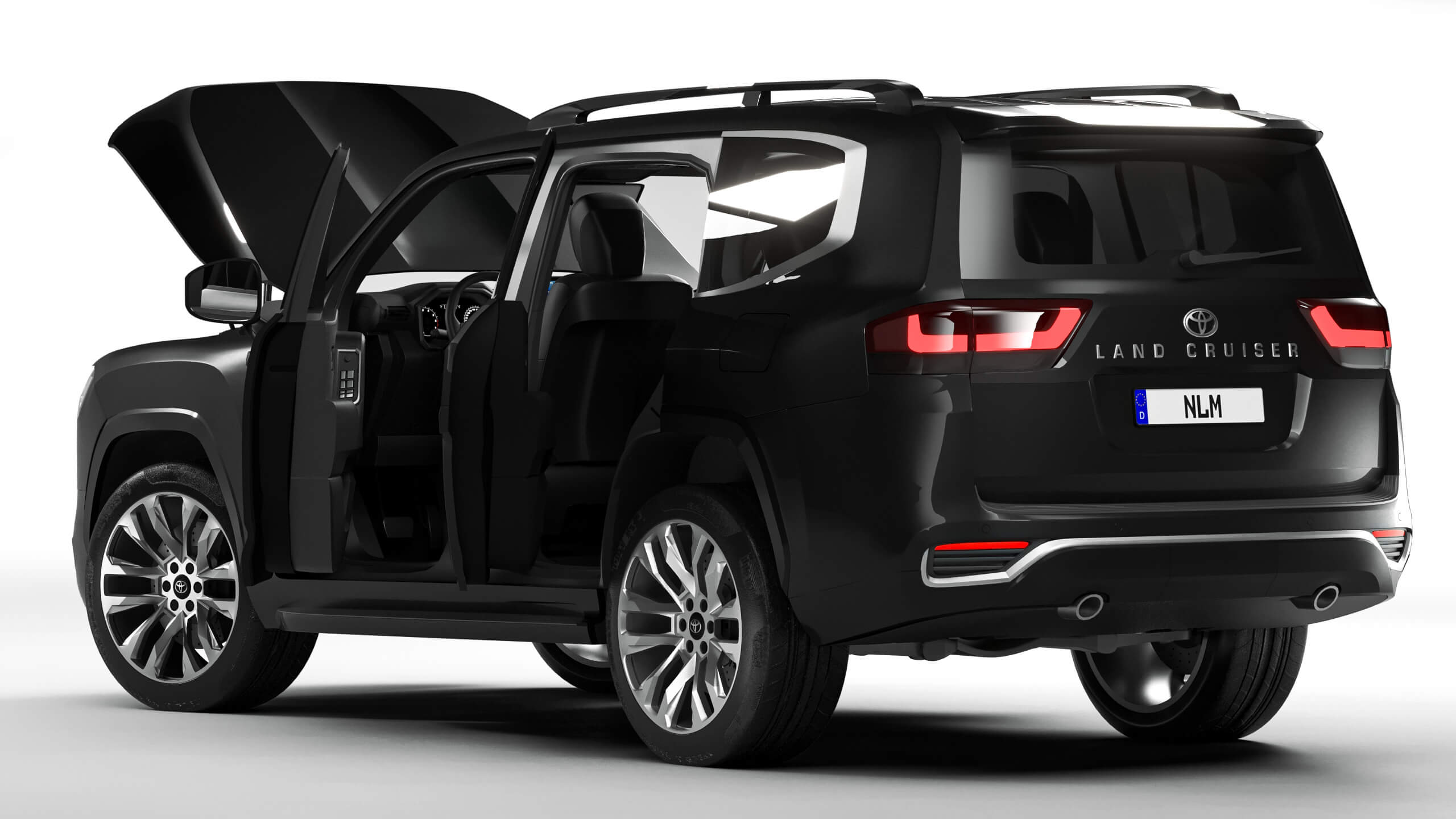 Toyota Land Cruiser 300 - 3D Model by NLM Team