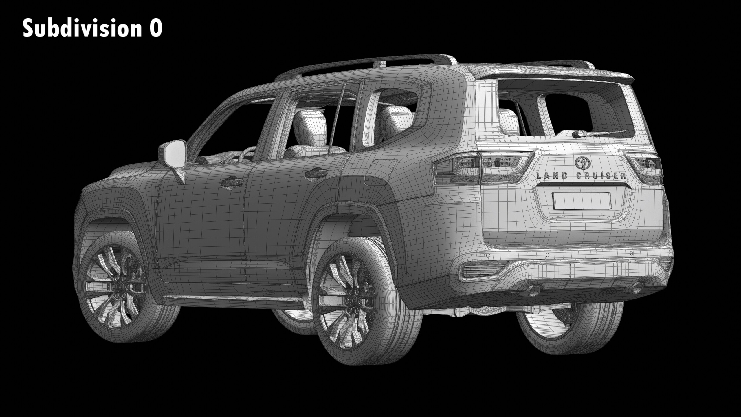Toyota Land Cruiser 300 - 3D Model by NLM Team