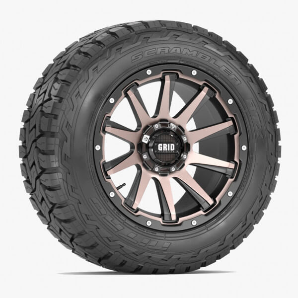 Off Road Wheel and Tire 12 3D Render, Digital Art by nnavas3d