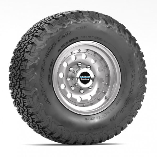 Off Road Wheel and Tire 12 3D Render, Digital Art by nnavas3d