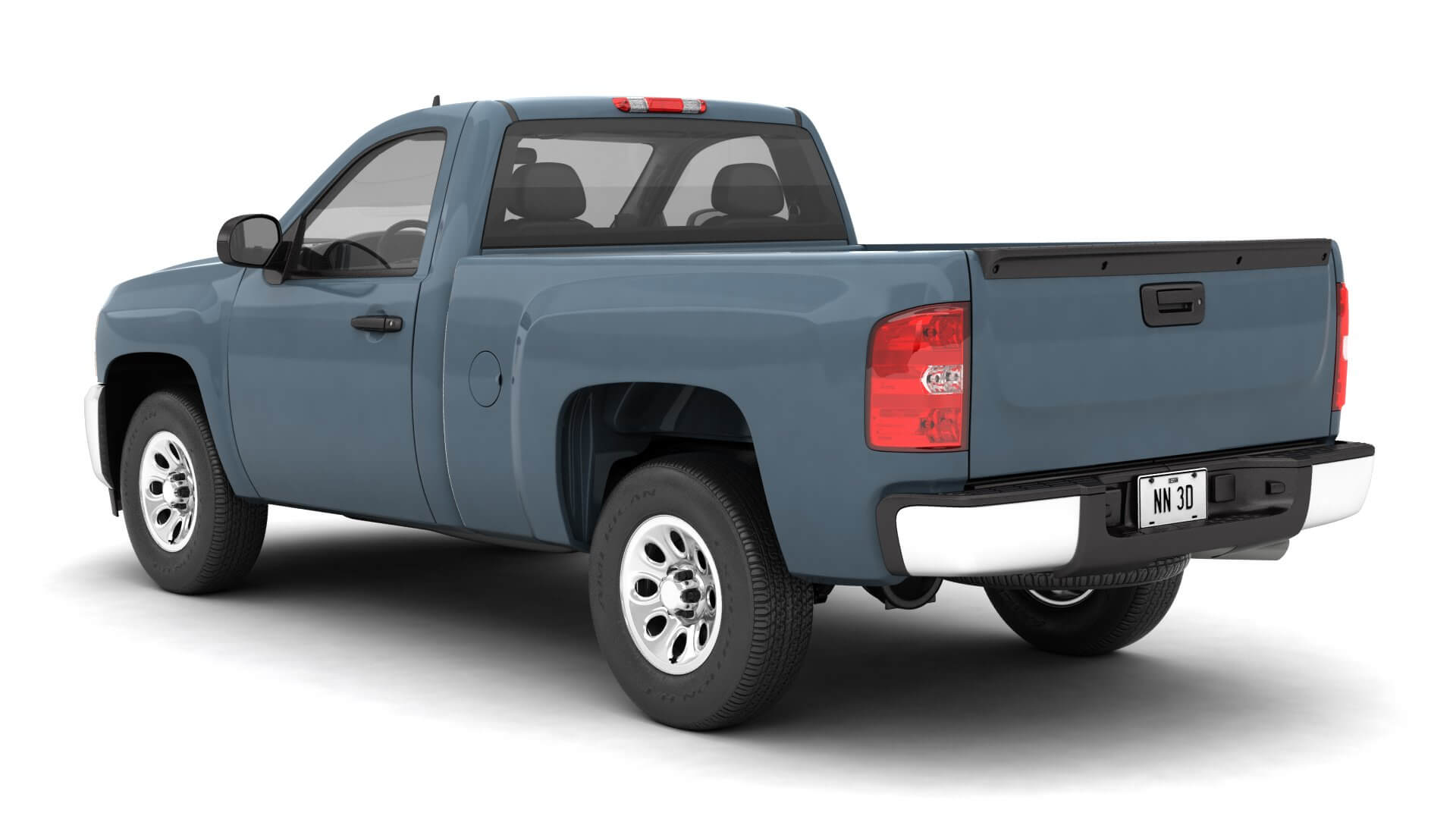 Generic Pickup Truck 13 - 3D Model by nnavas3d