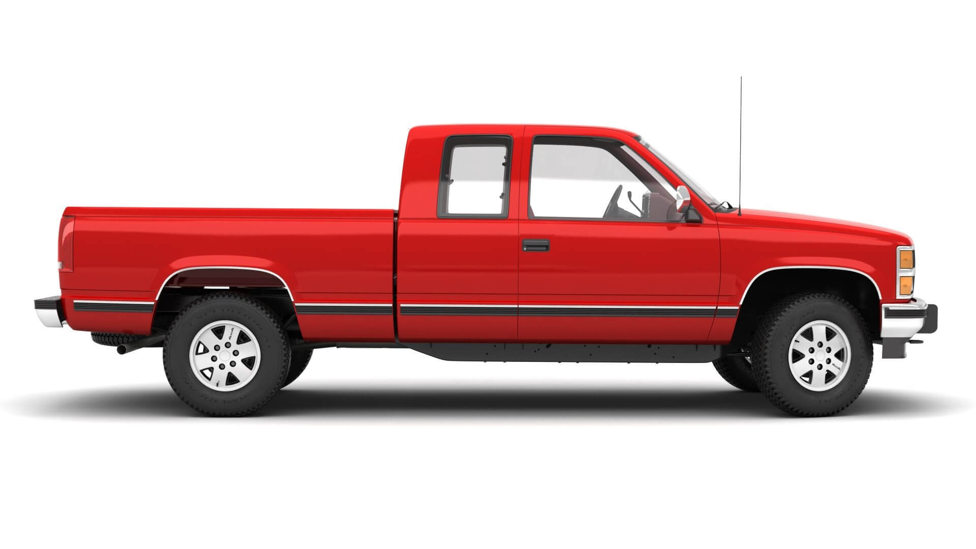 Generic Pickup Truck 25 - 3D Model by nnavas3d