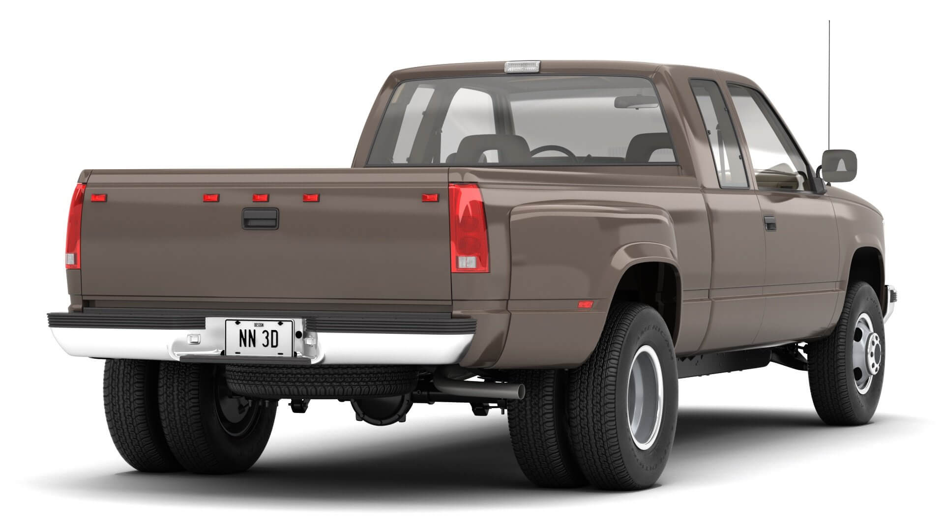 Generic Pickup Truck 26 - 3D Model by nnavas3d