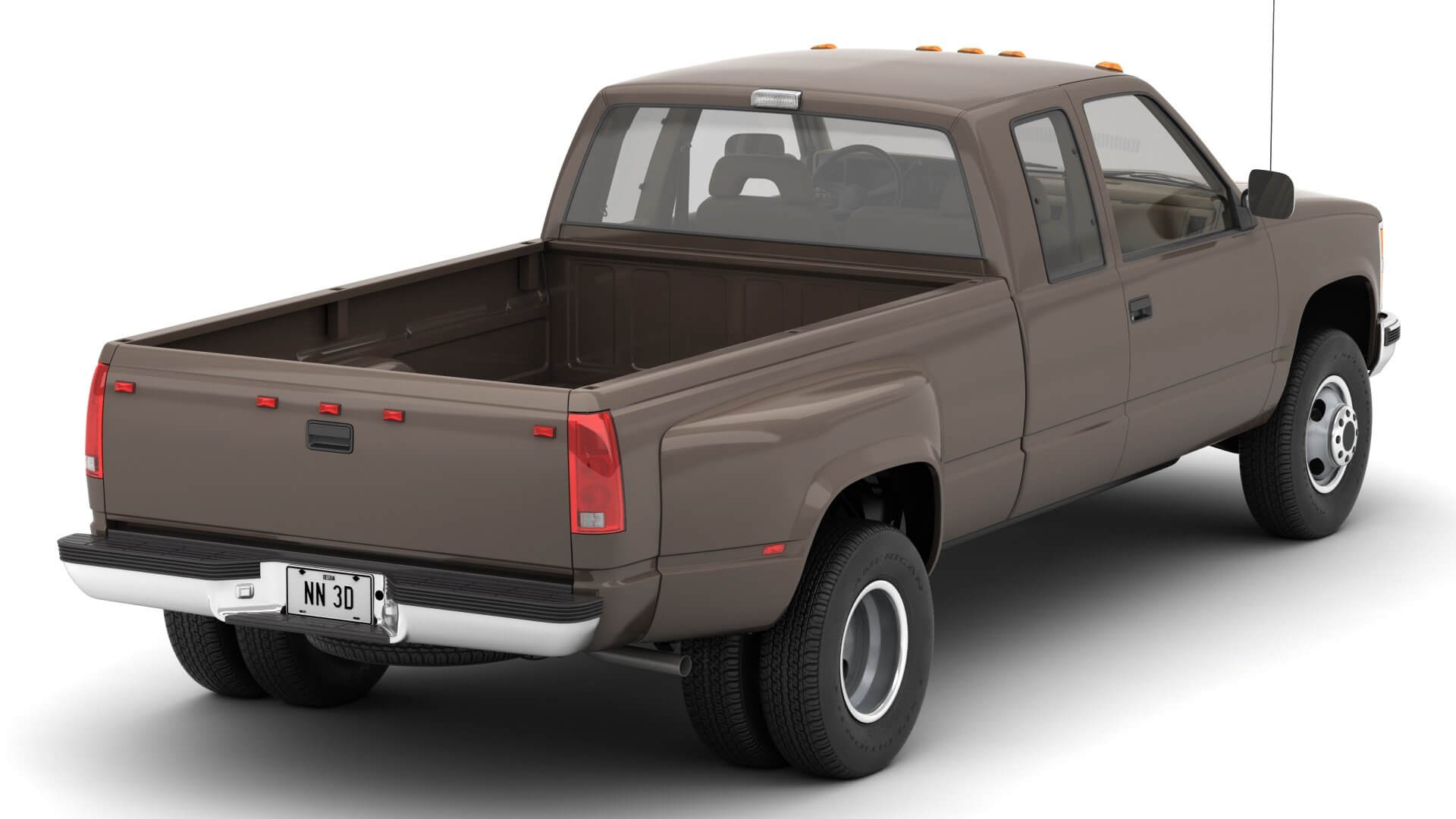Generic Pickup Truck 26 - 3D Model by nnavas3d