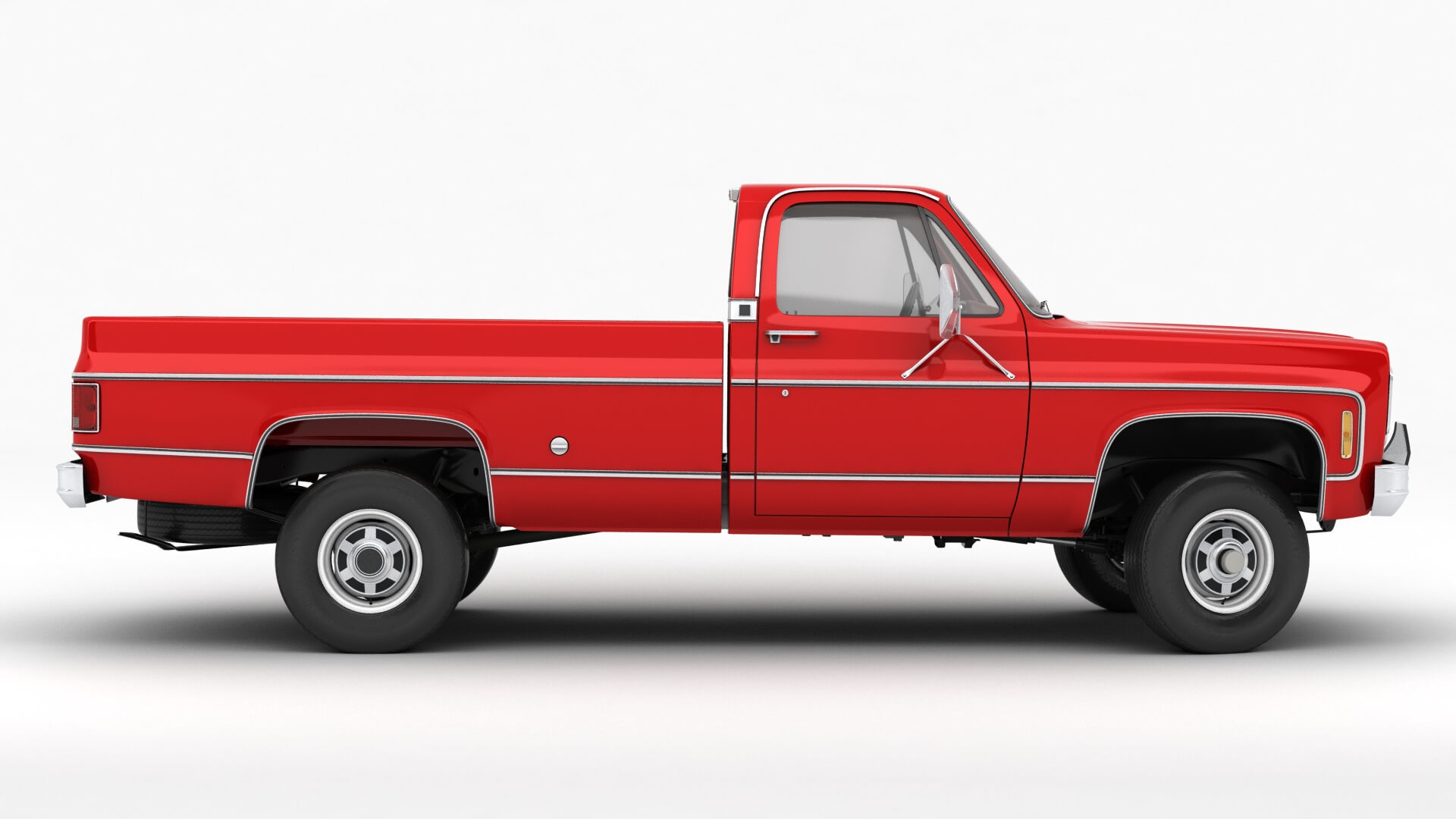 Generic Pickup Truck 7 - 3D Model by nnavas3d
