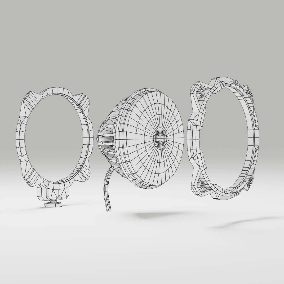 Off Road Fog Light 2 - 3D Model by nnavas3d