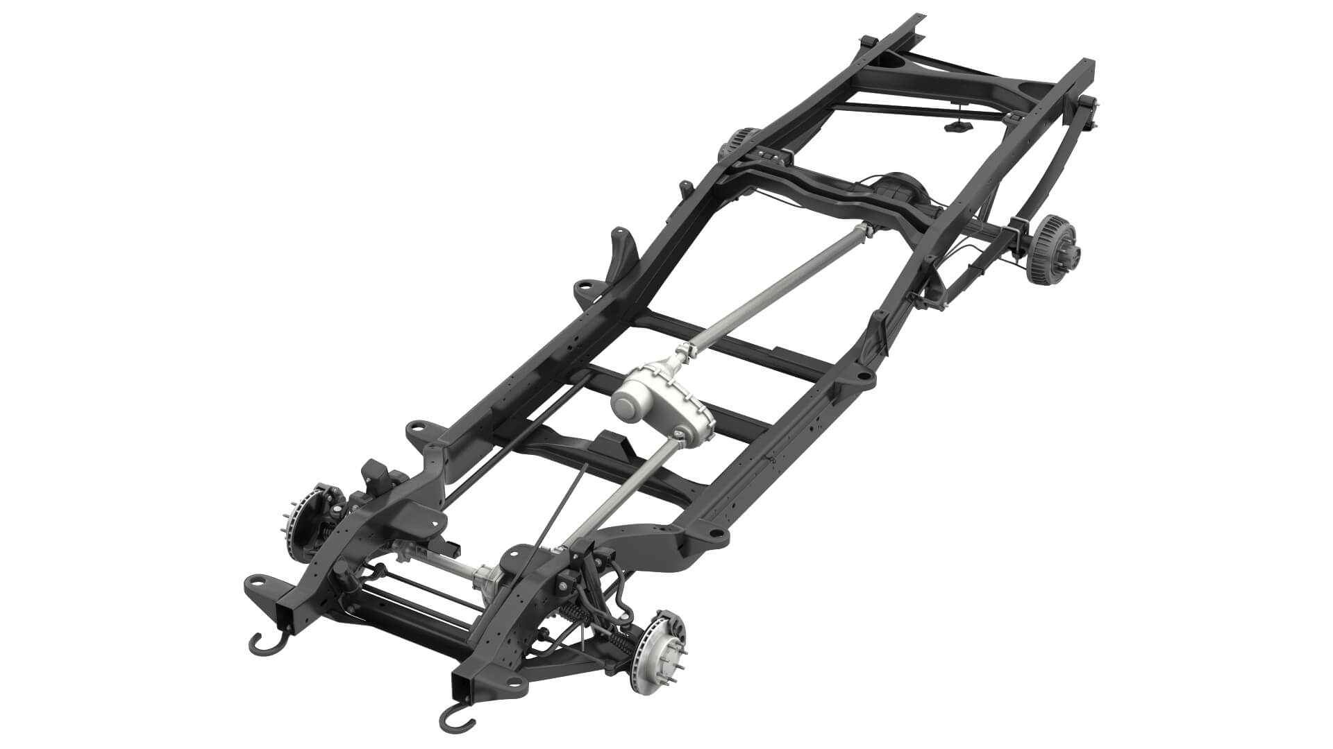 Pickup Truck Chassis 7 - 3D Model by nnavas3d