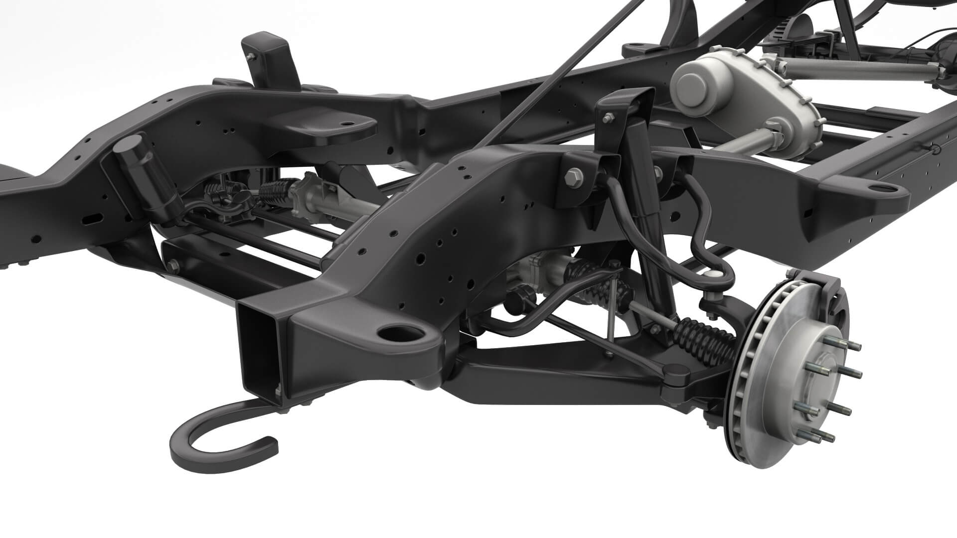 Pickup Truck Chassis 7 - 3D Model by nnavas3d