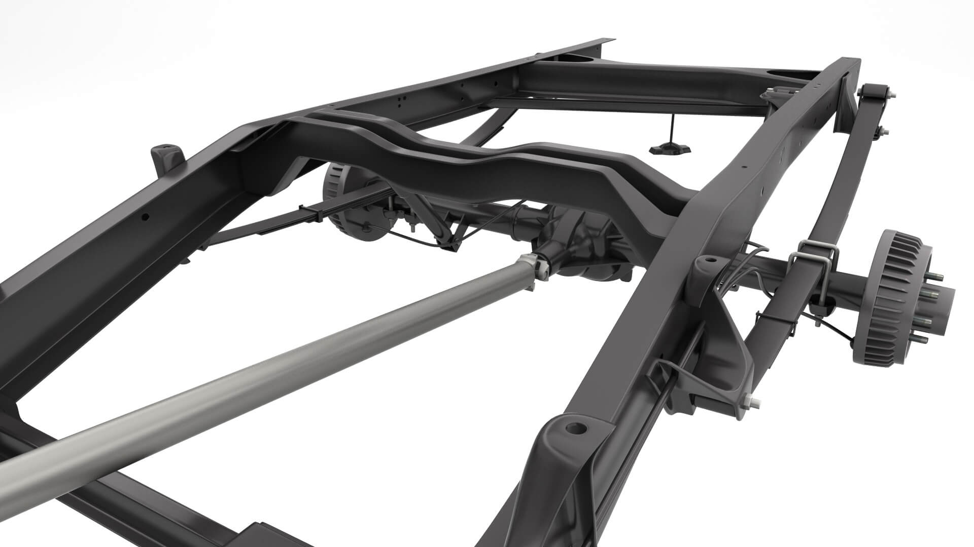 Pickup Truck Chassis 7 - 3D Model by nnavas3d