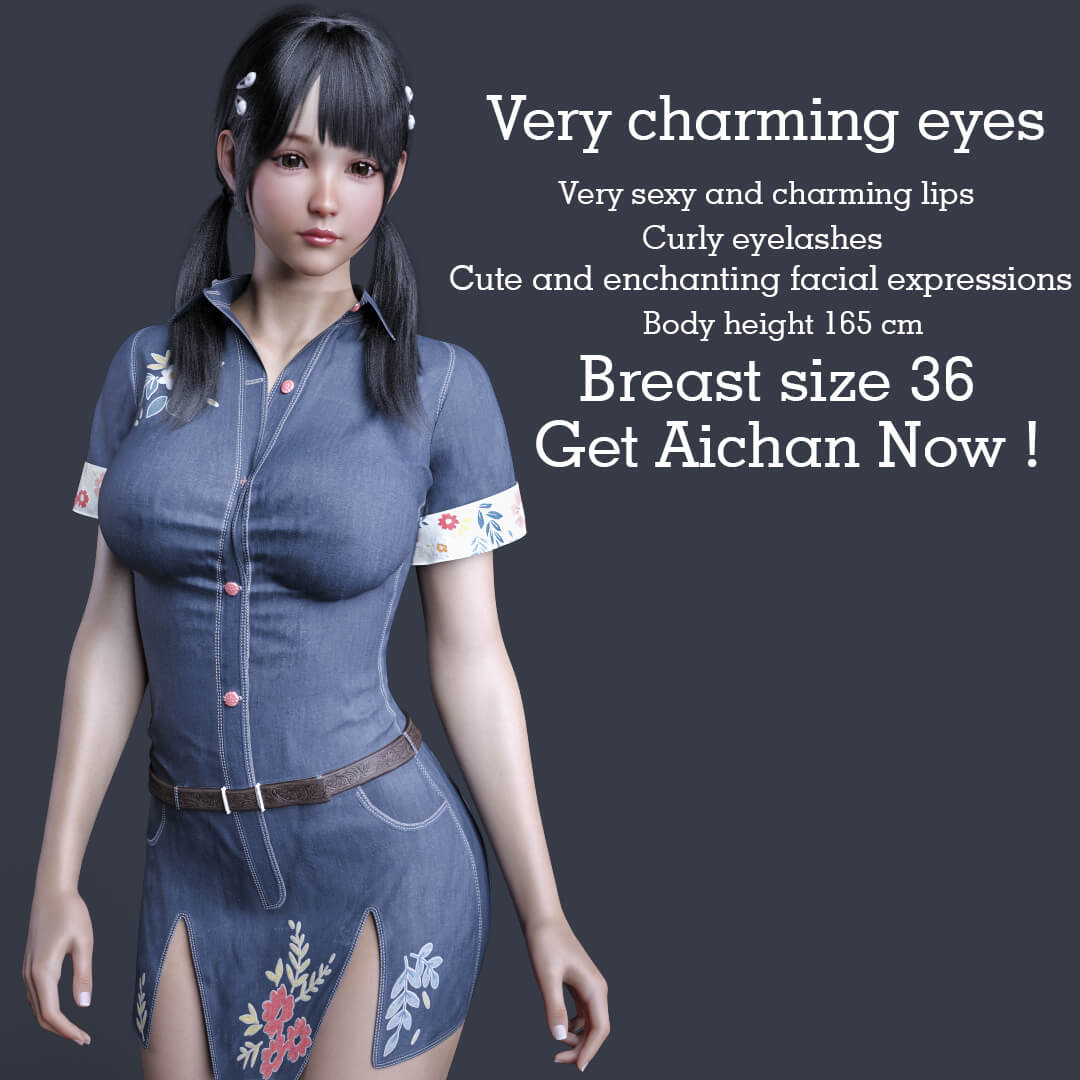 Aichan for Genesis 8 Female - Daz Content by NobQueen
