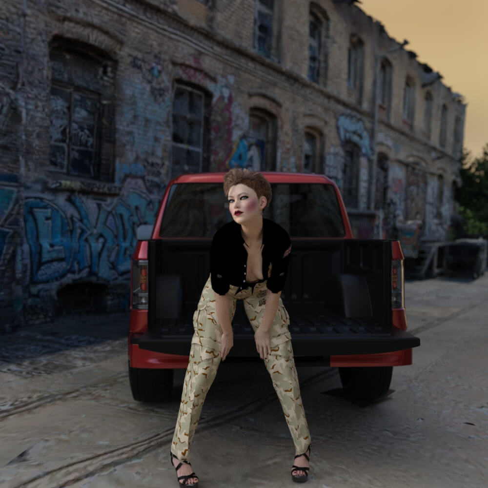 Blake 3D Render, Digital Art by nocprince