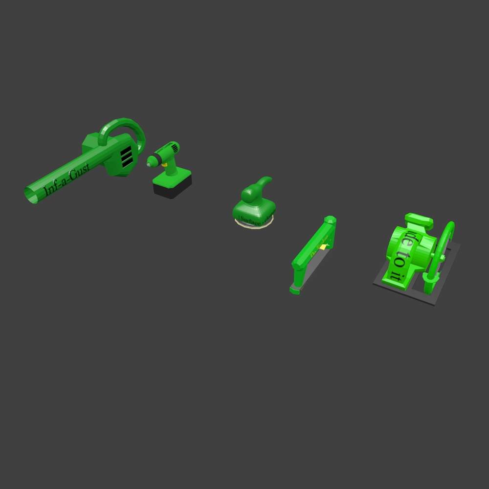 Power Tools - 3D Model by Nocrurnal Animations